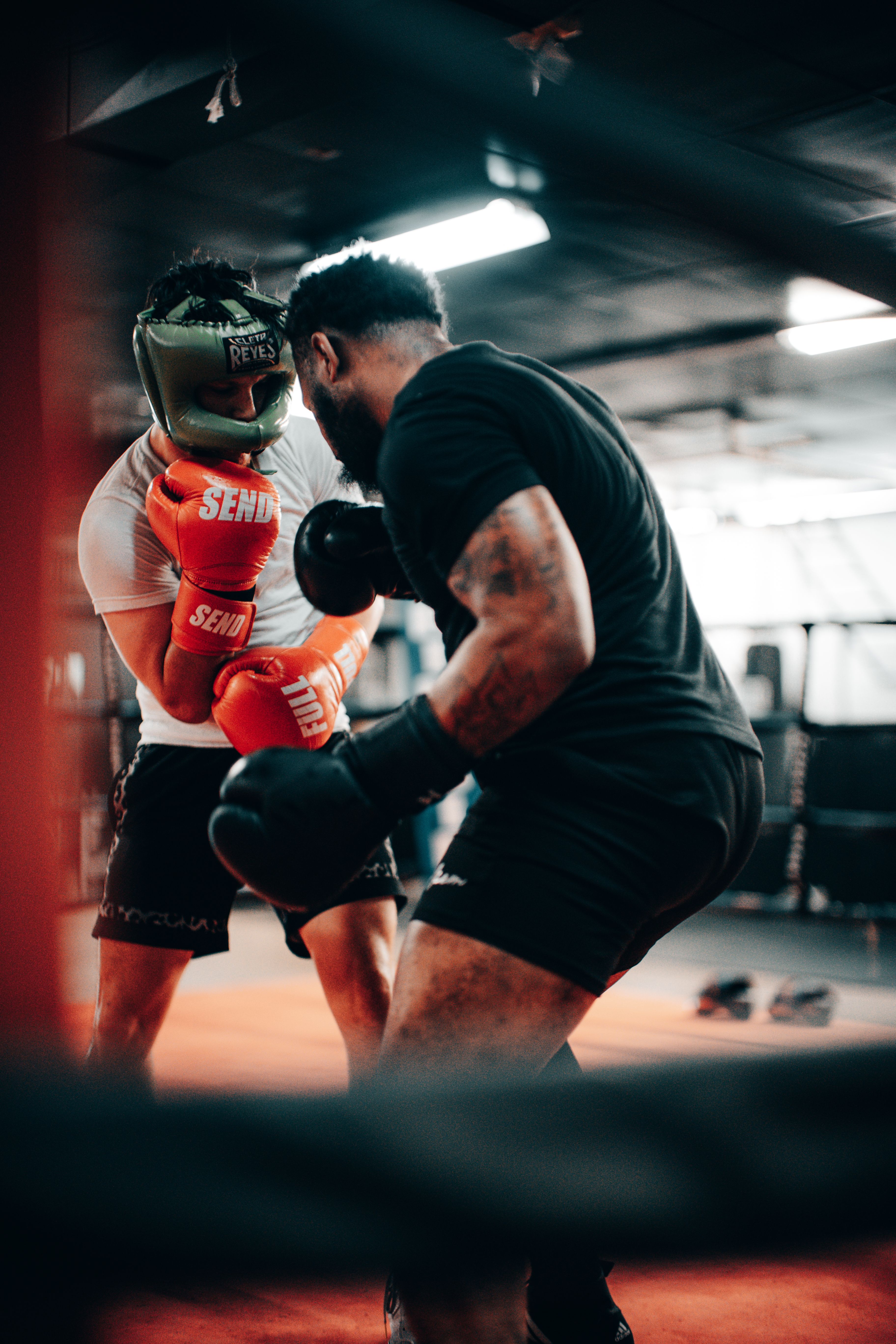 Photo of Men Boxing on a Ring · Free Stock Photo