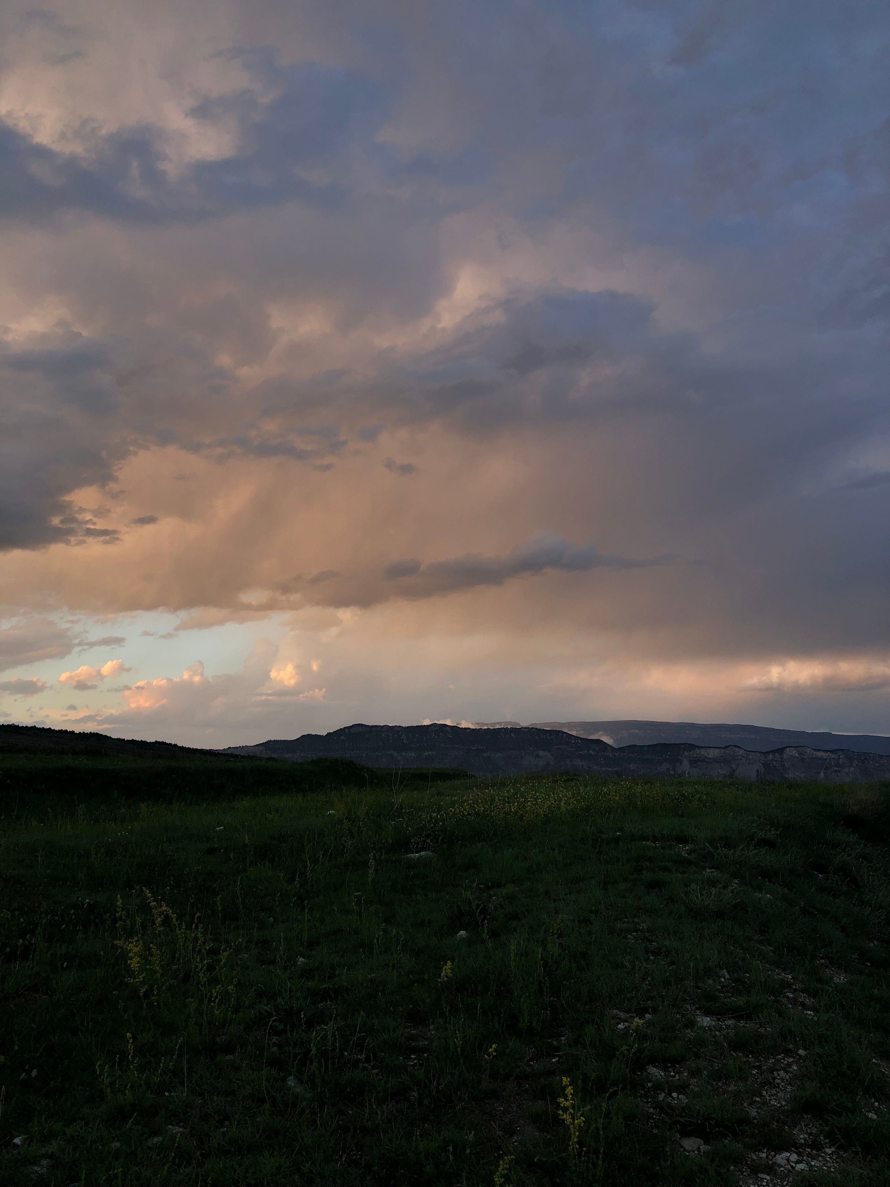 Overcast Sky at Dusk · Free Stock Photo