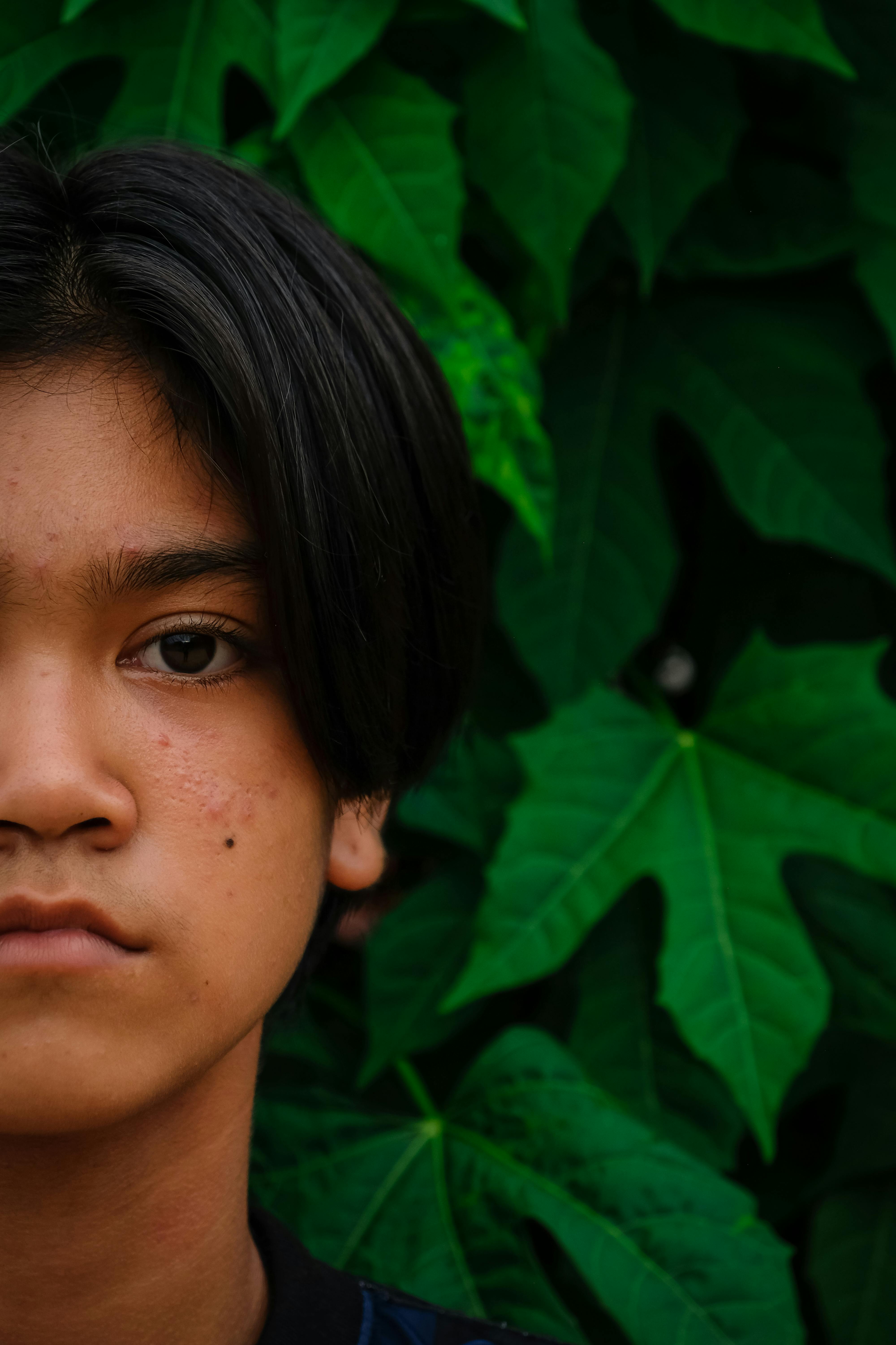 Half Face Portrait Photos, Download The BEST Free Half Face Portrait ...