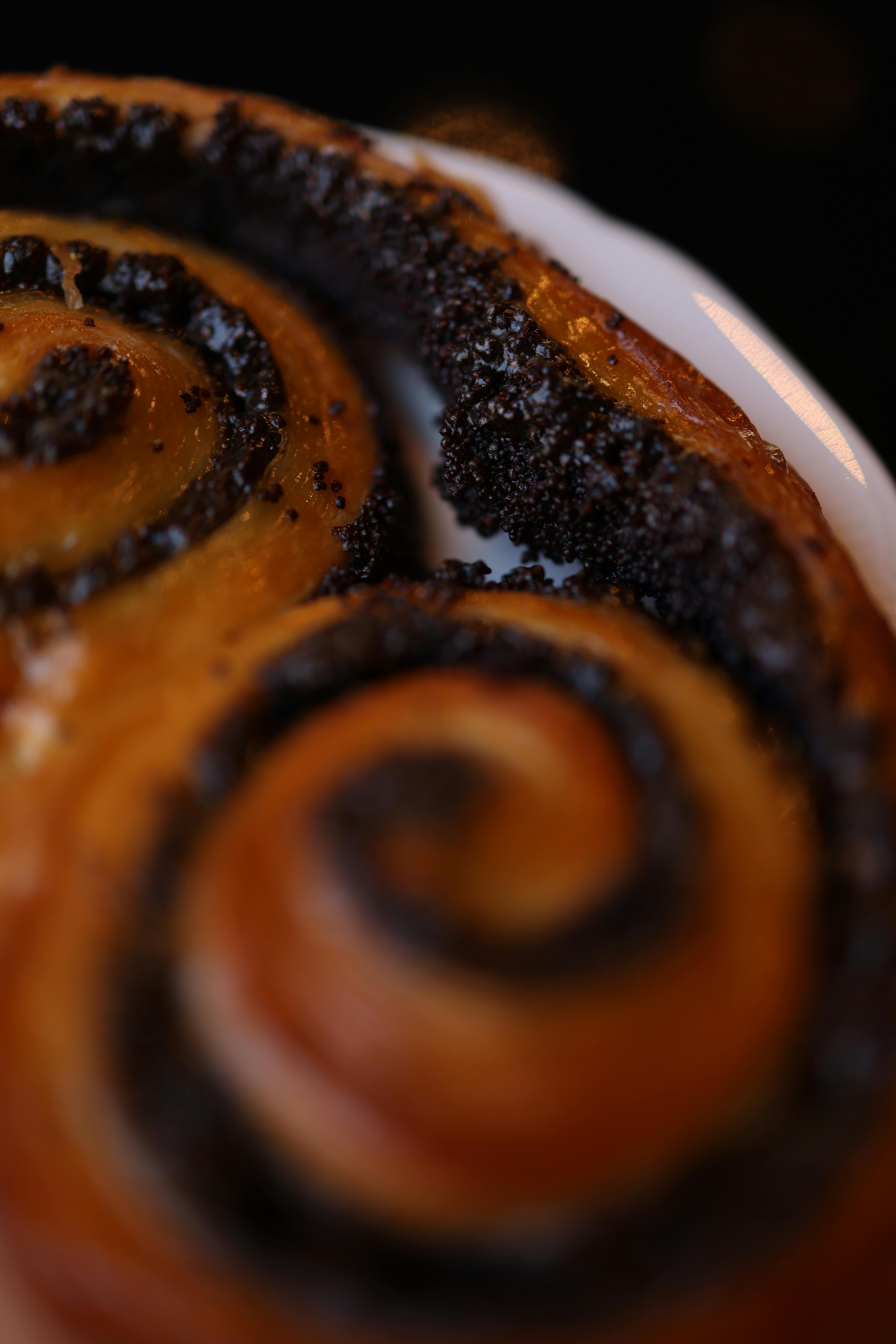 Close up of Sweet Bakery Roll · Free Stock Photo