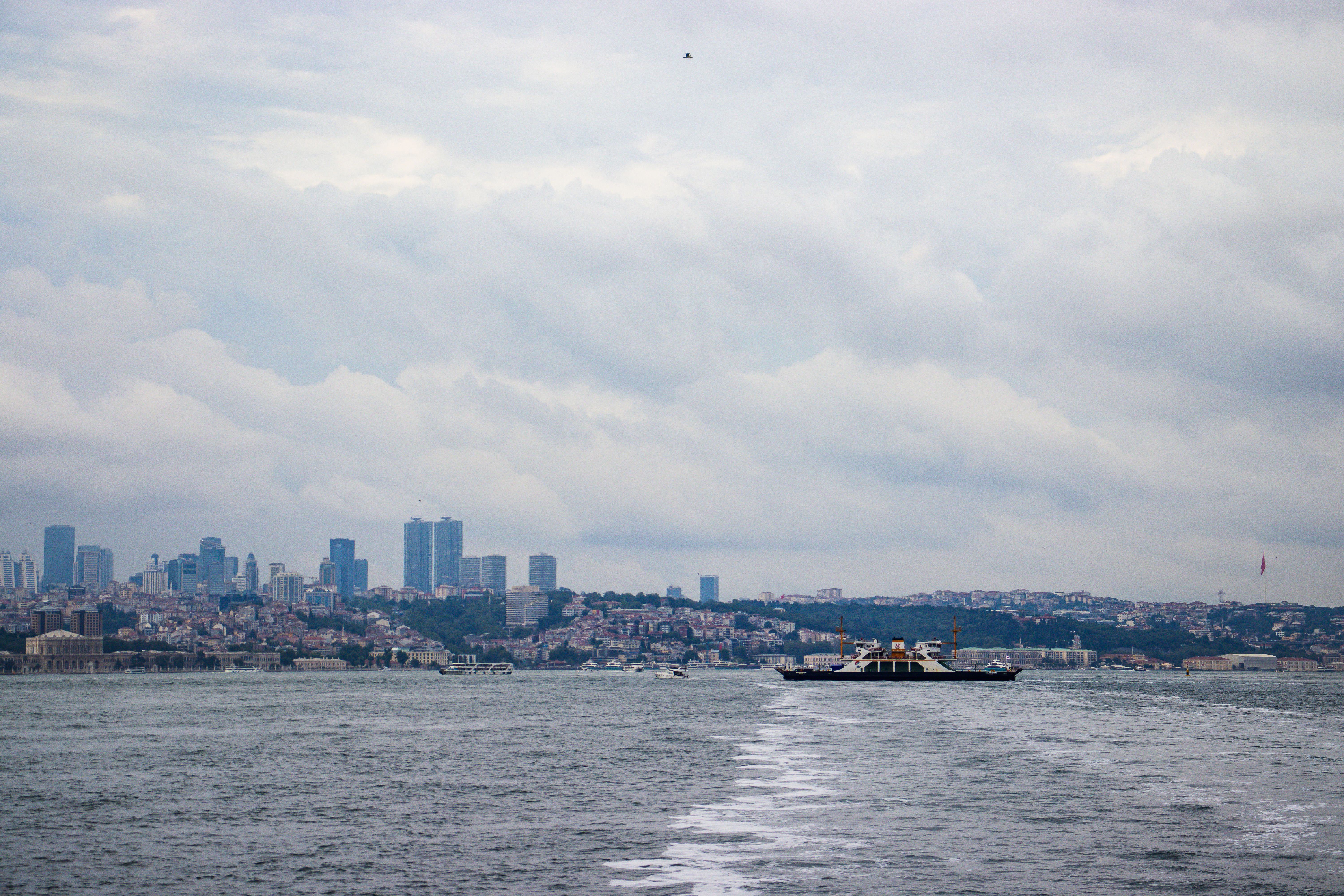 Clouds over Bosphorus in Turkey · Free Stock Photo