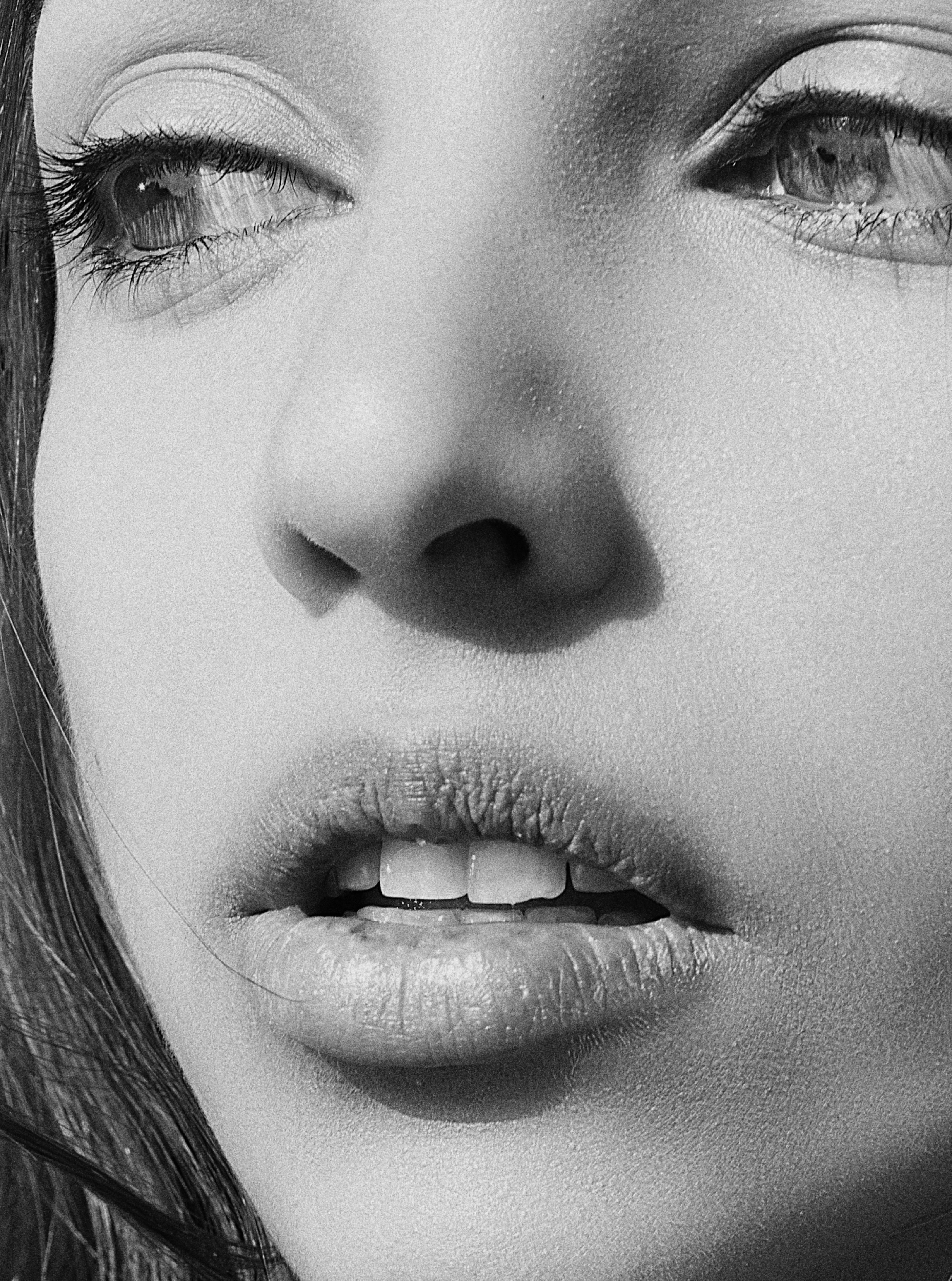 Grayscale Photo Of An Eye · Free Stock Photo