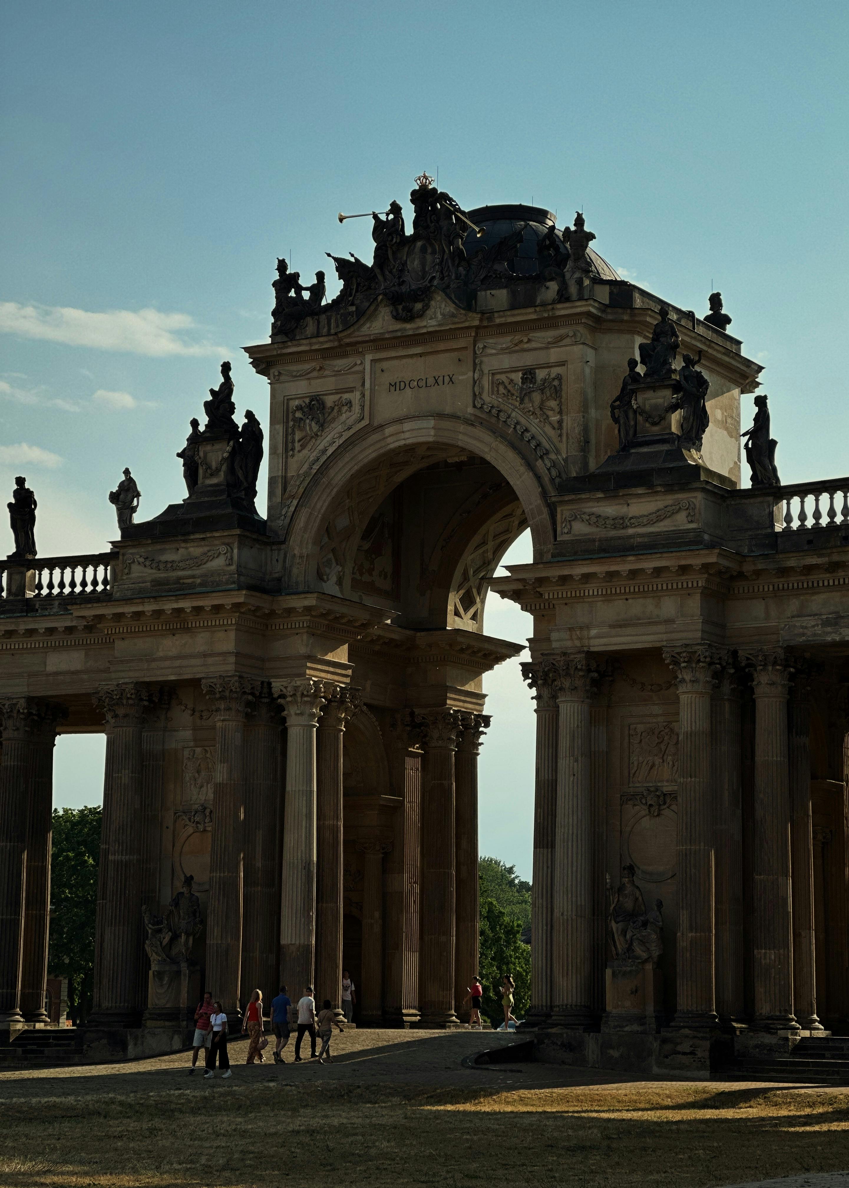 Gate with Arch · Free Stock Photo