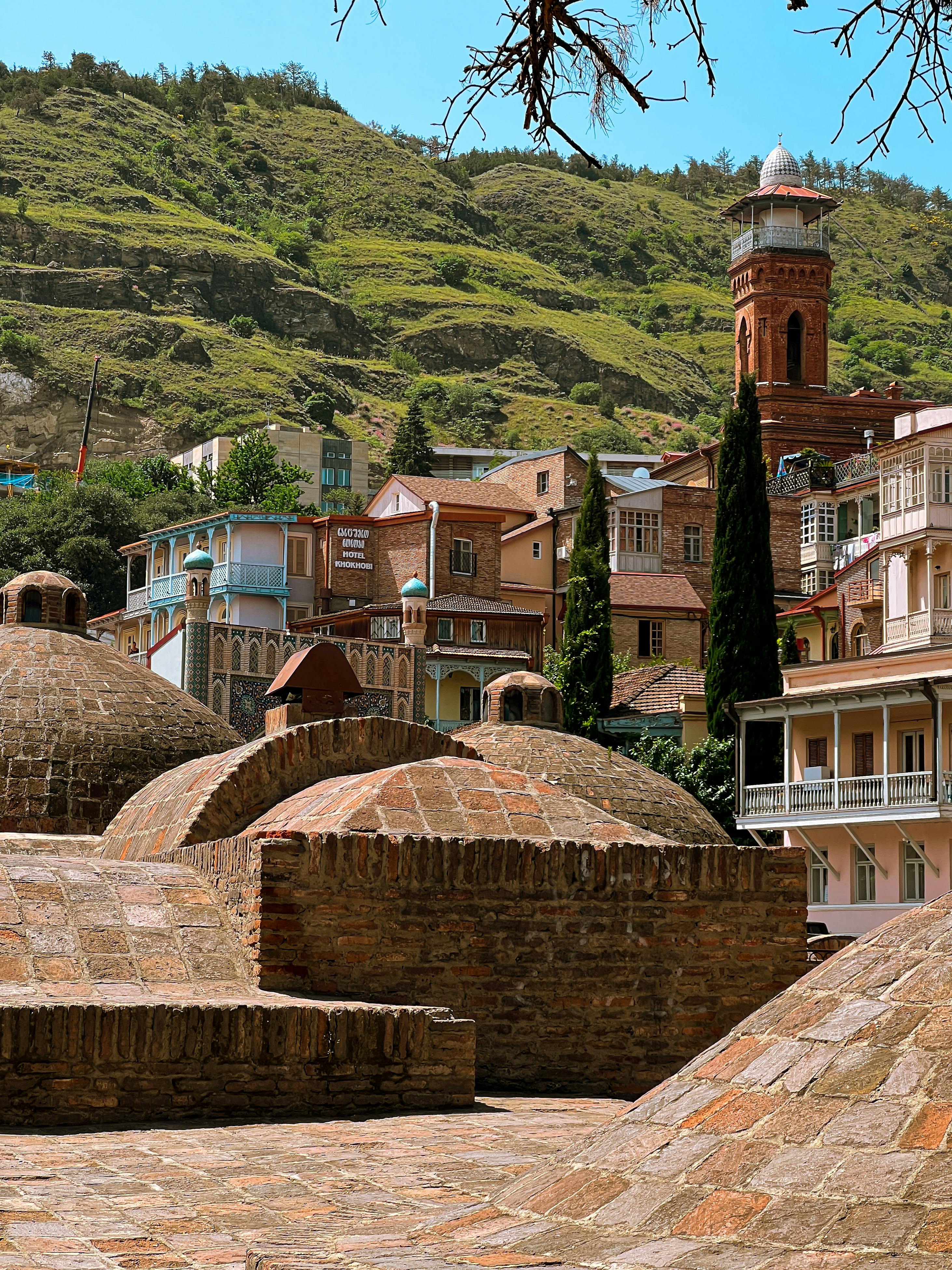 View of the Chreli Abano, Sulfur Baths in Tbilisi in Georgia · Free ...