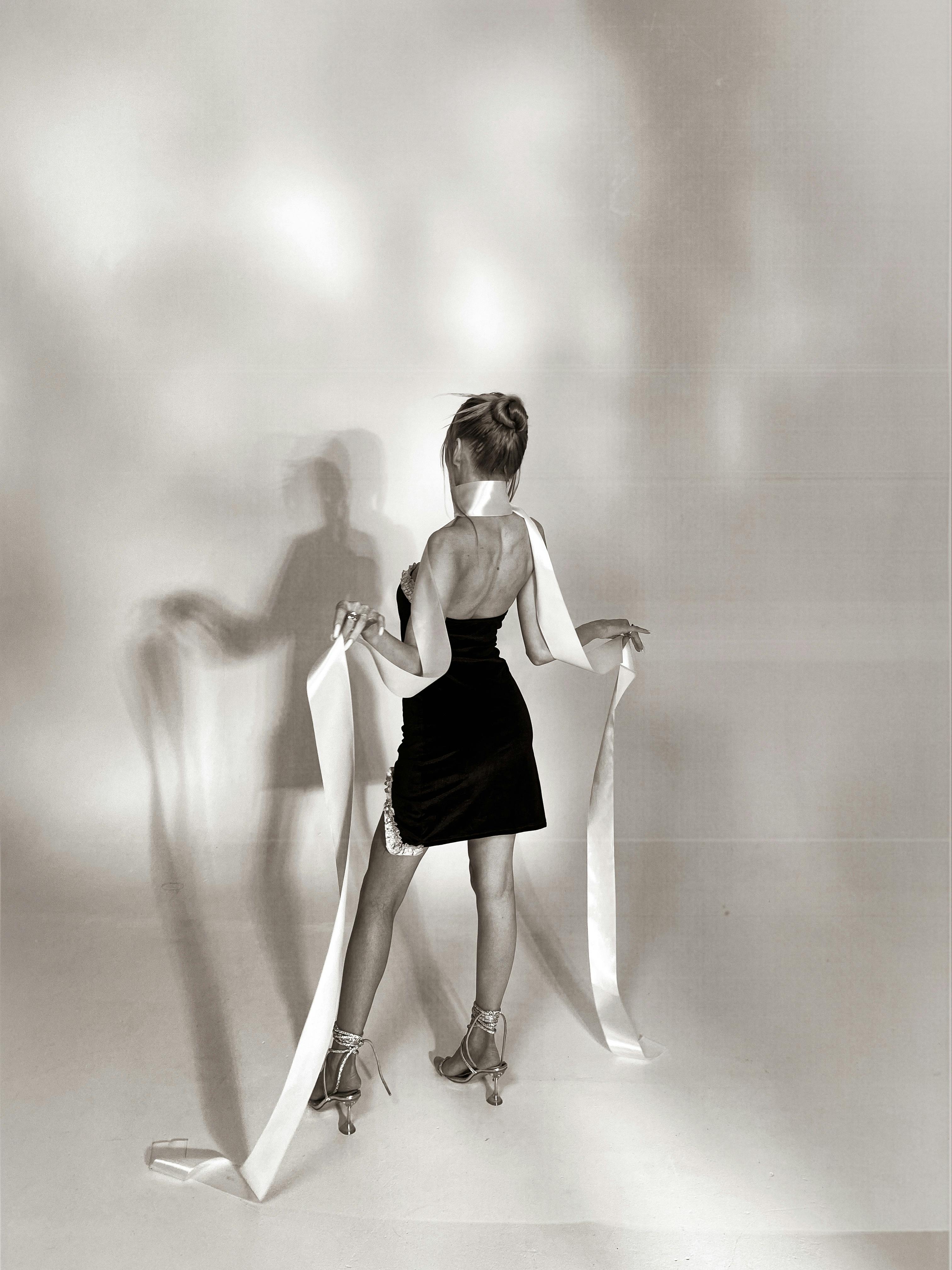 Model in Mini and Heels · Free Stock Photo