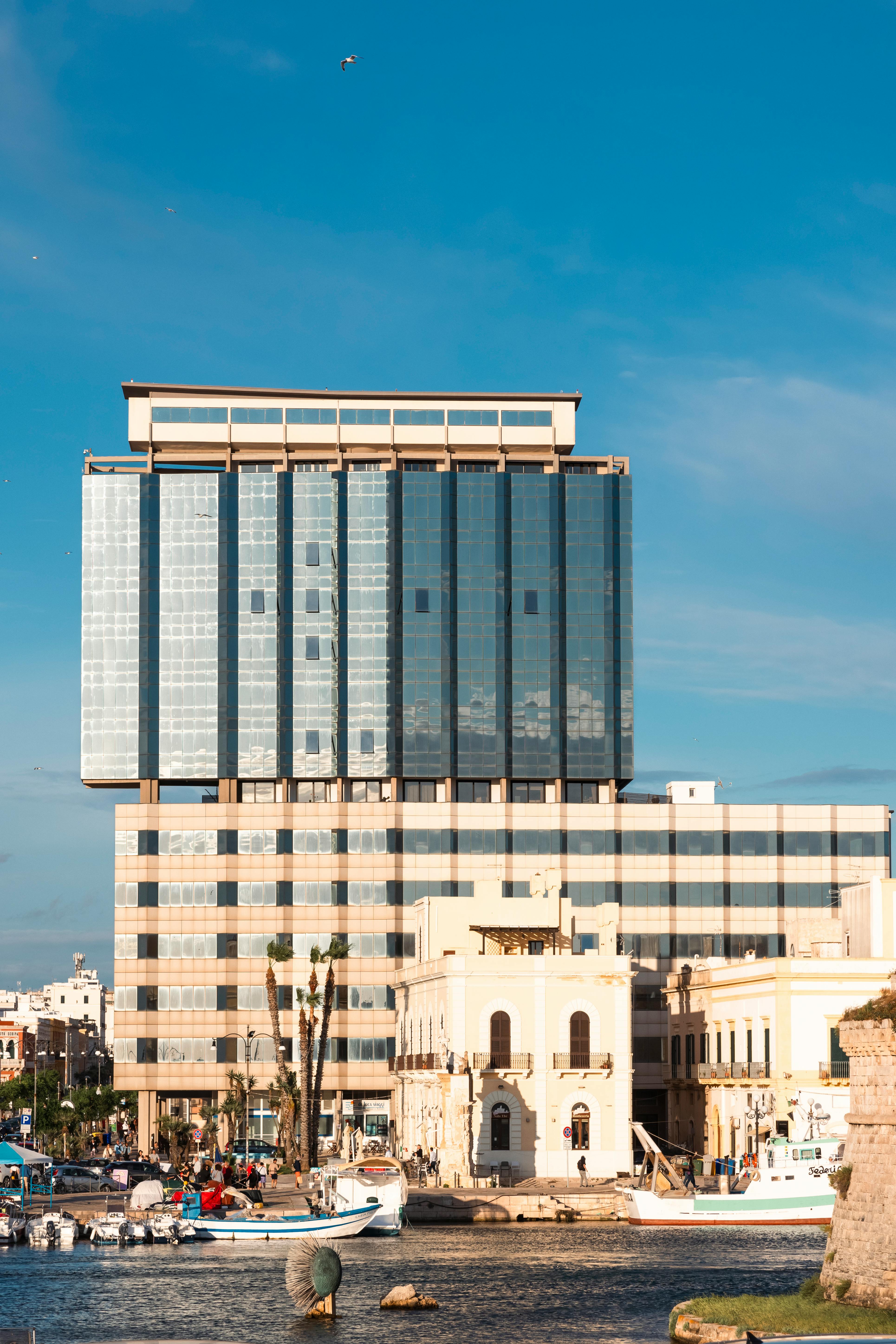 Building on Sea Shore in Gallipoli Town in Italy · Free Stock Photo