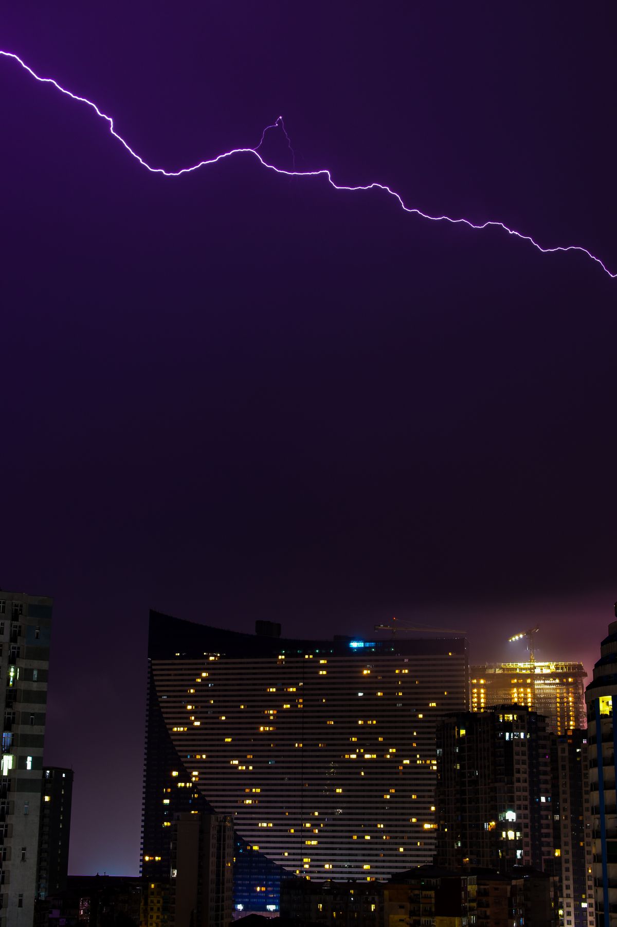 Purple City Lights Photos, Download The BEST Free Purple City Lights ...