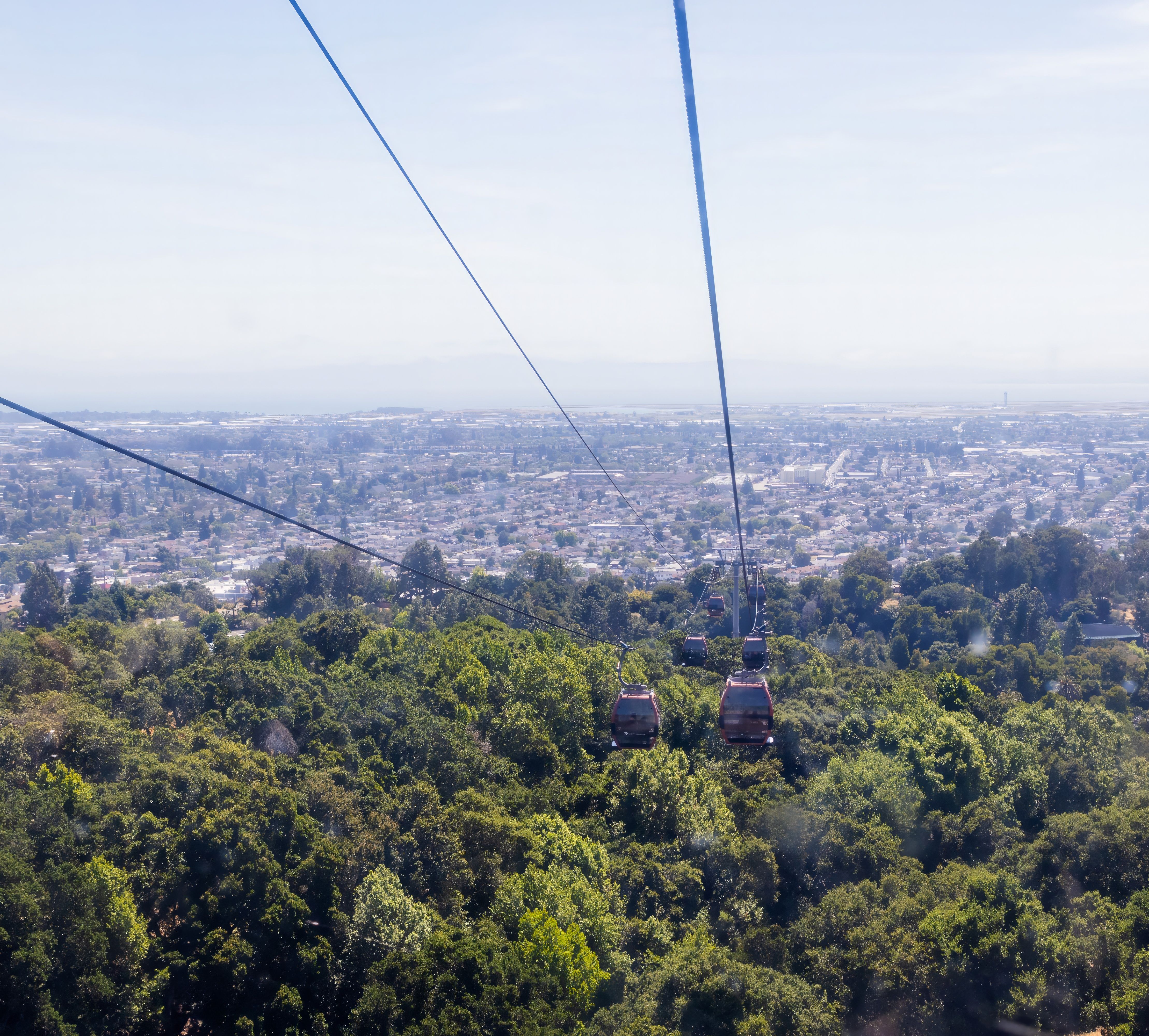 Running Gondolas of Cable Lift · Free Stock Photo