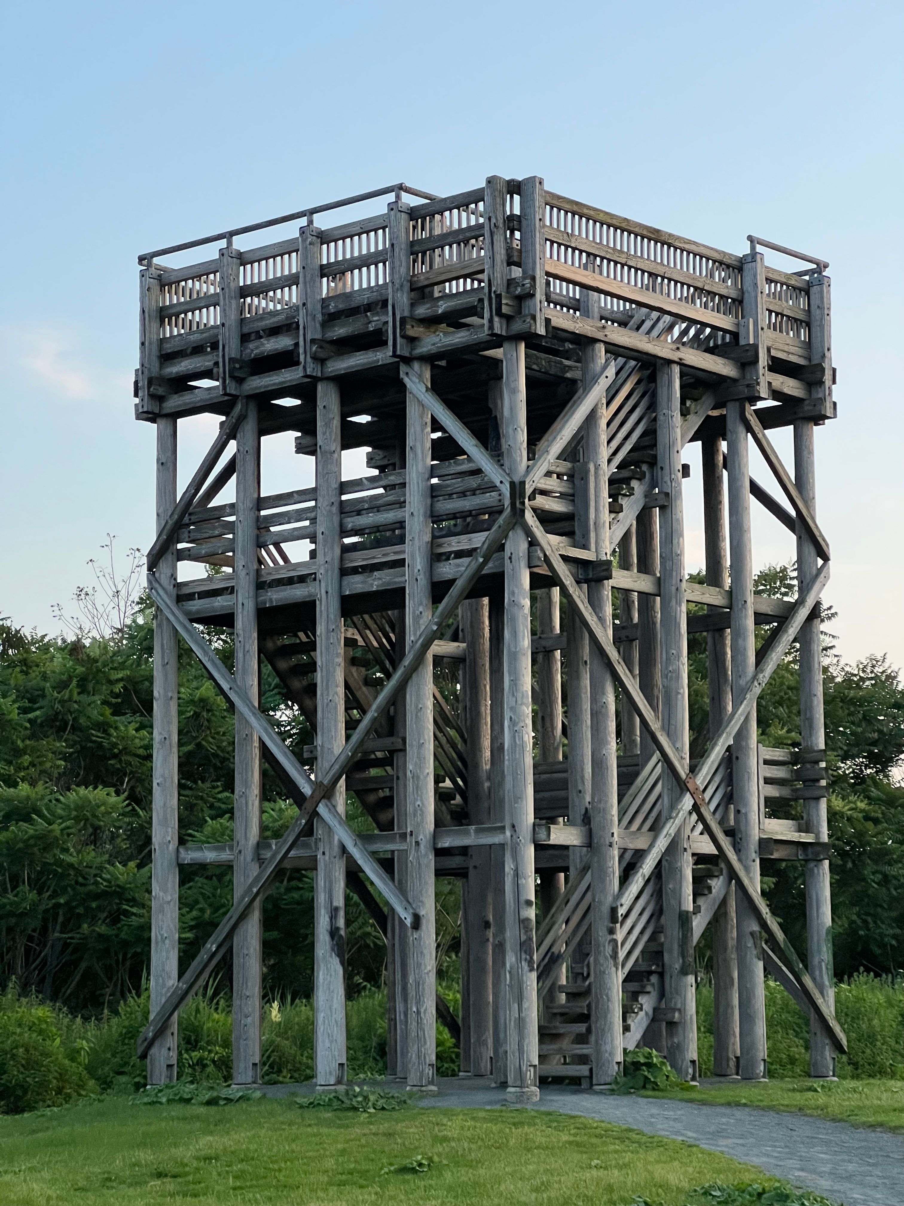 Wooden Viewing Tower · Free Stock Photo