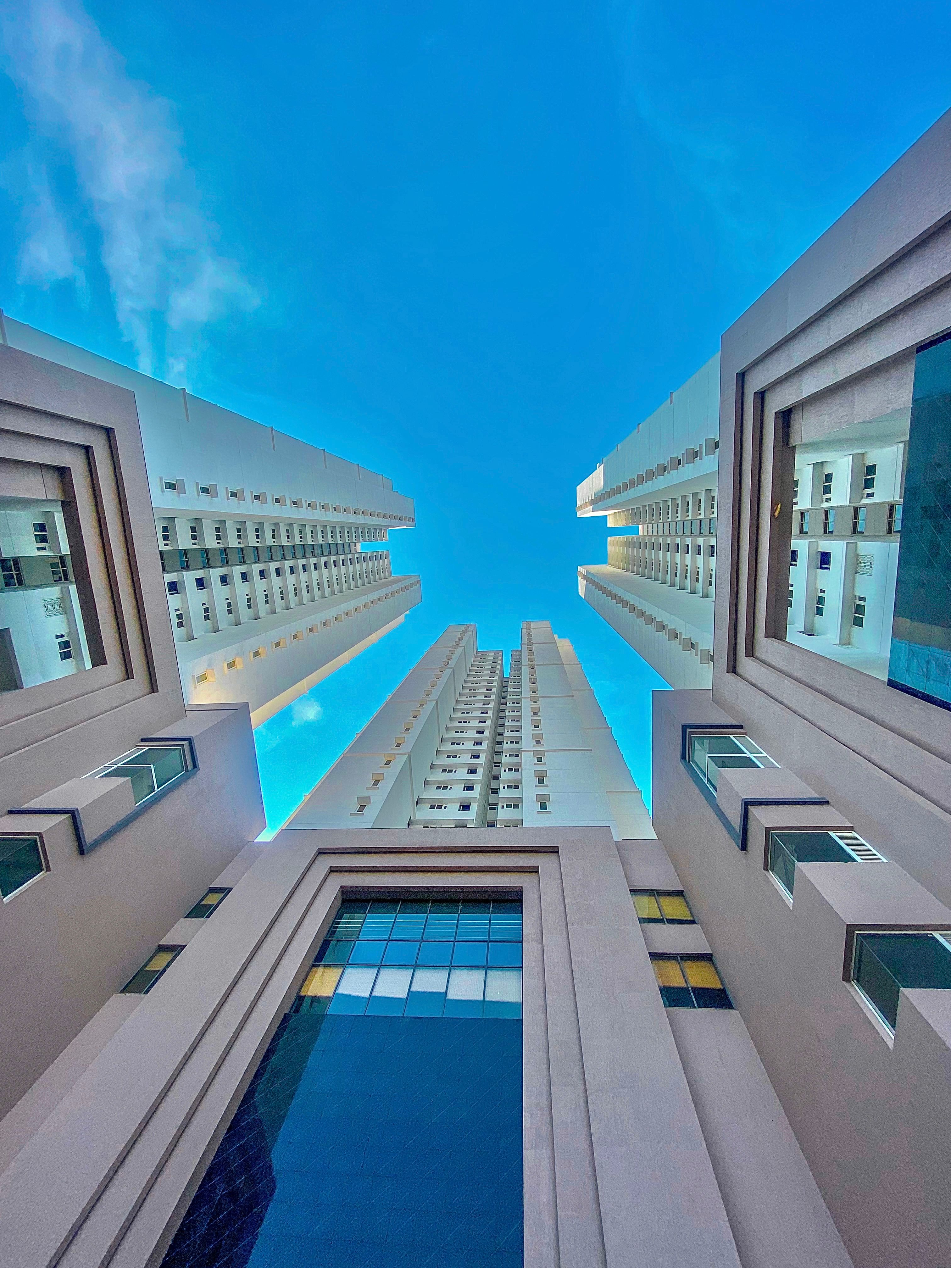 Walls of Skyscrapers · Free Stock Photo