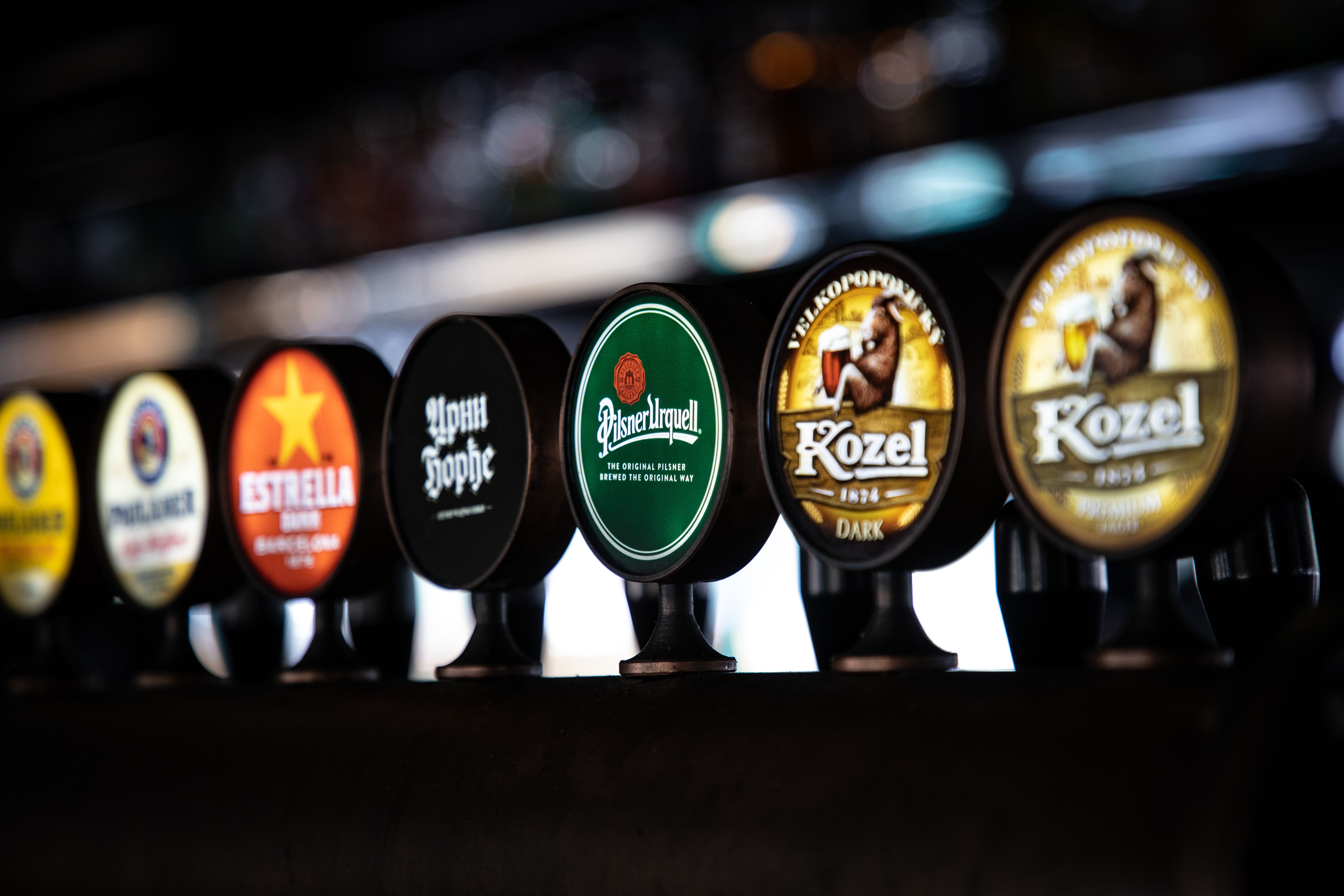 Choice of Beer Brands · Free Stock Photo
