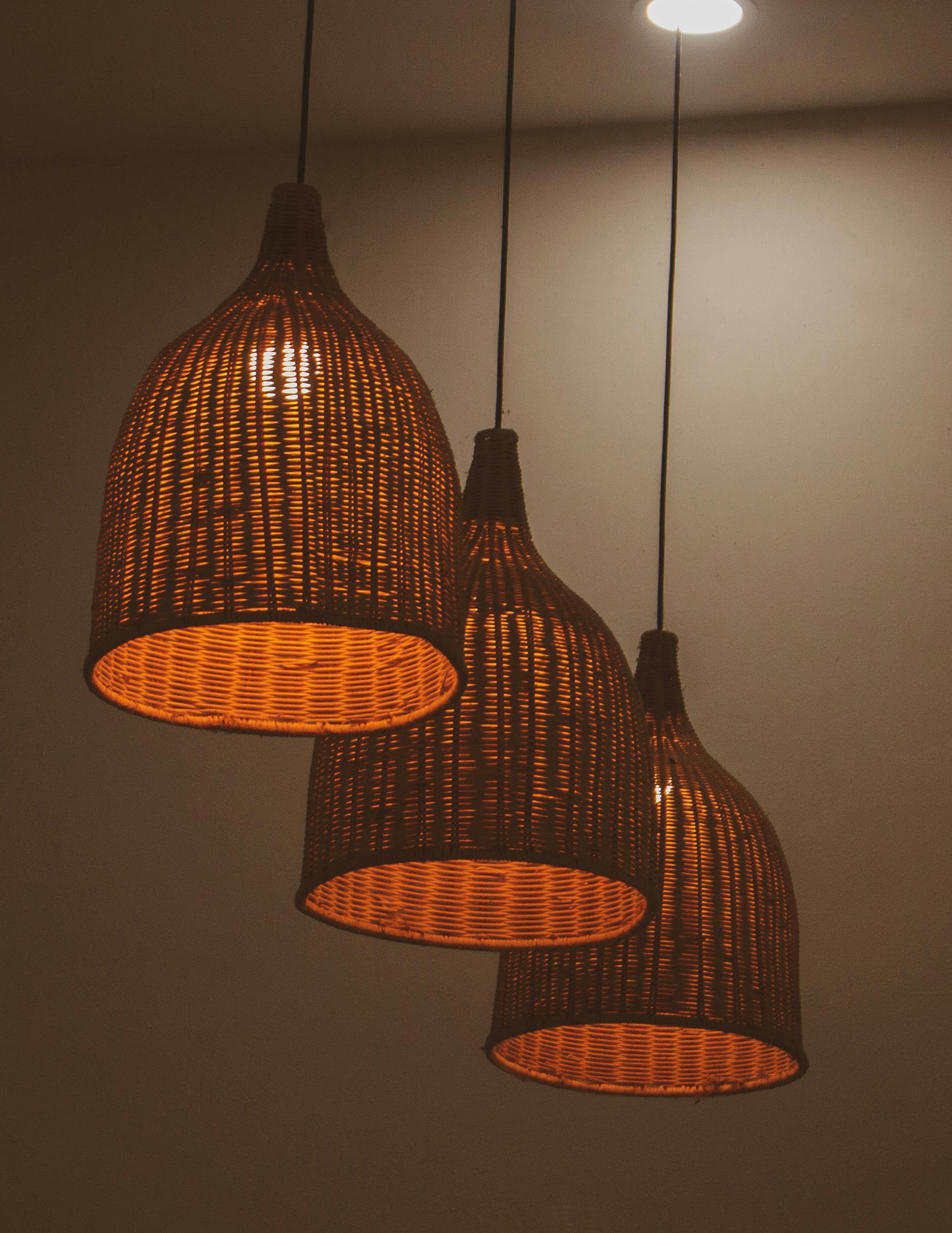 Wooden Creative Lamps · Free Stock Photo