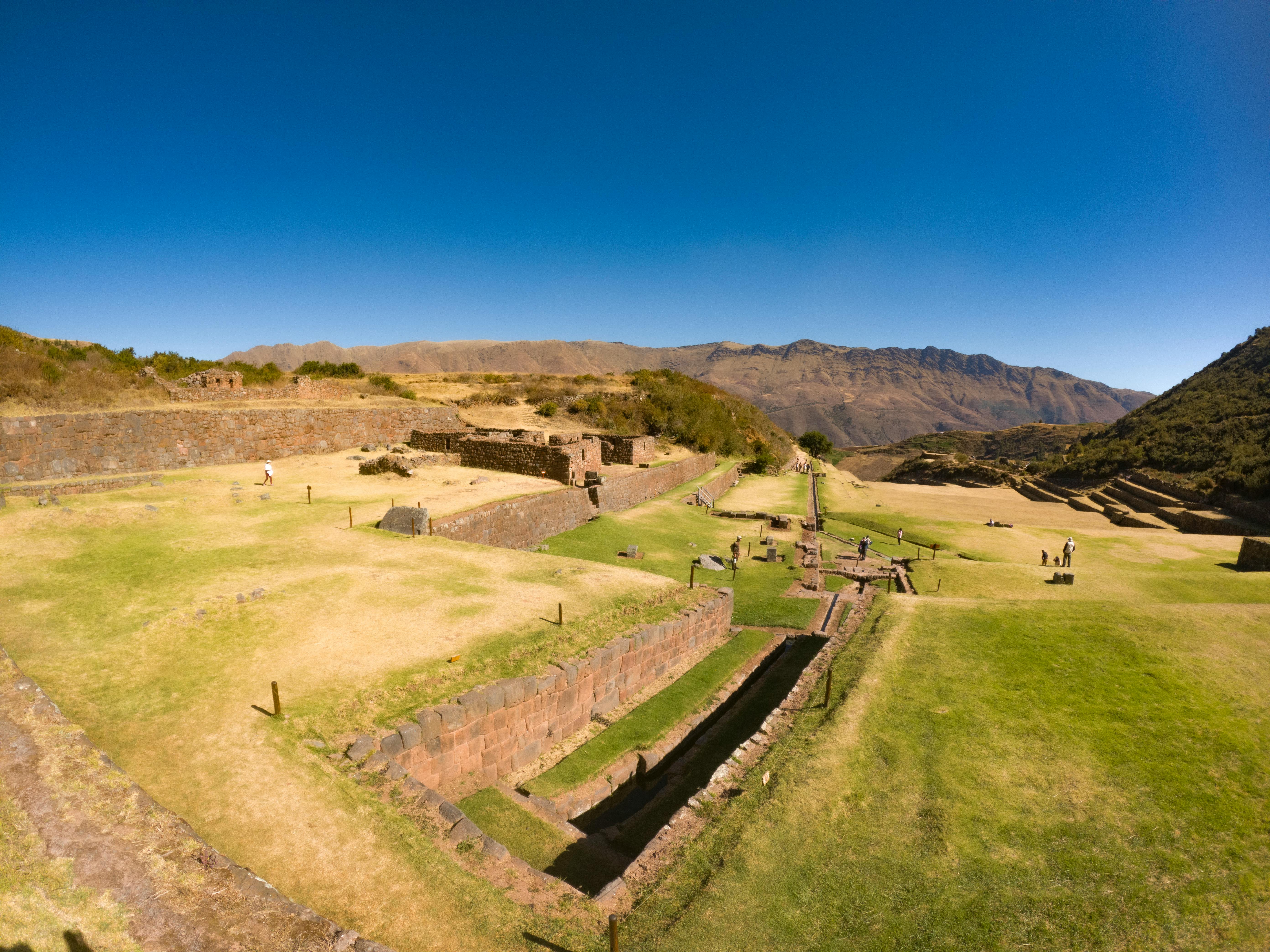 View of a Citadel in Mountains · Free Stock Photo