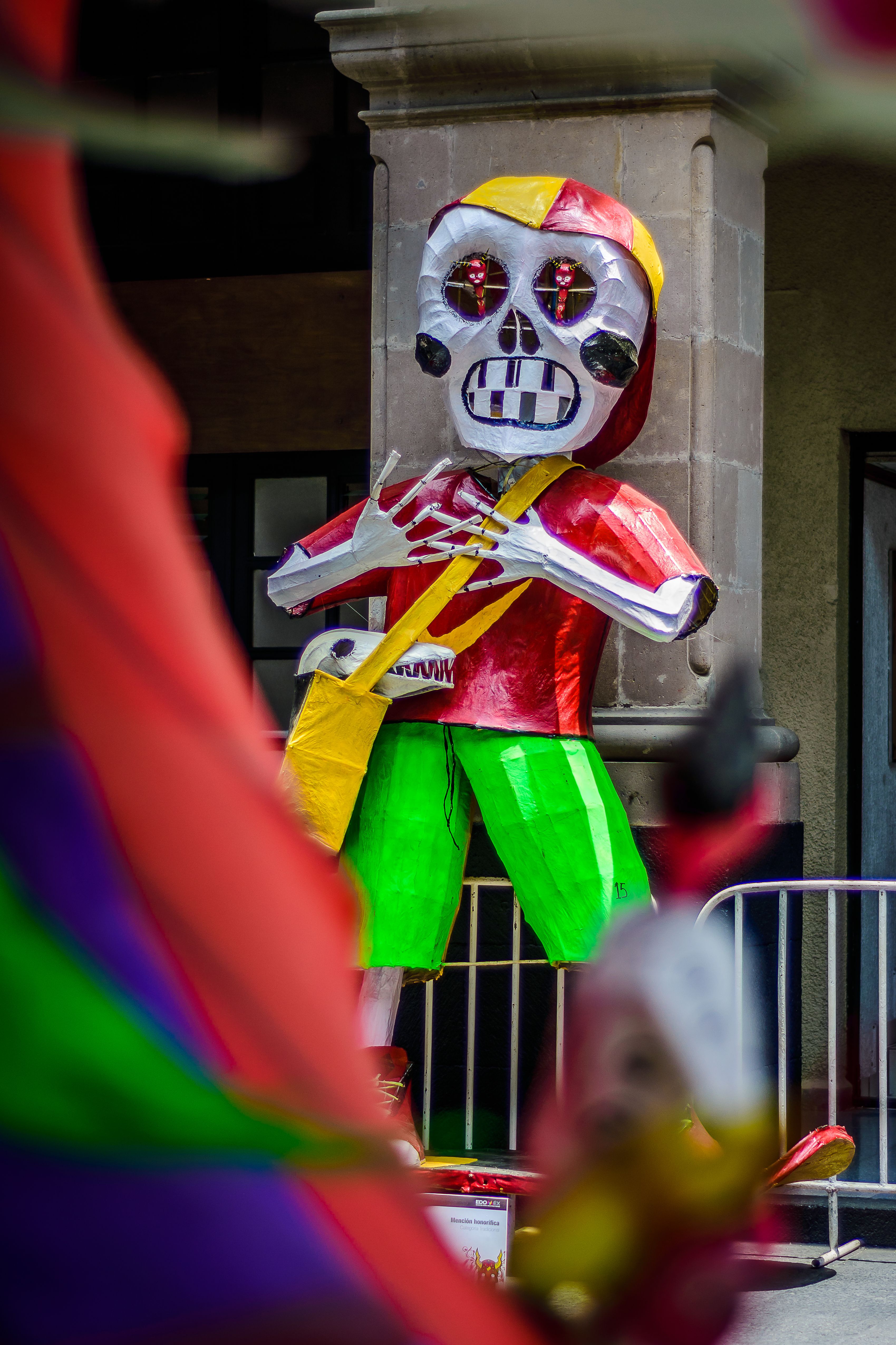 Colorful Festival Skeleton Decoration · Free Stock Photo