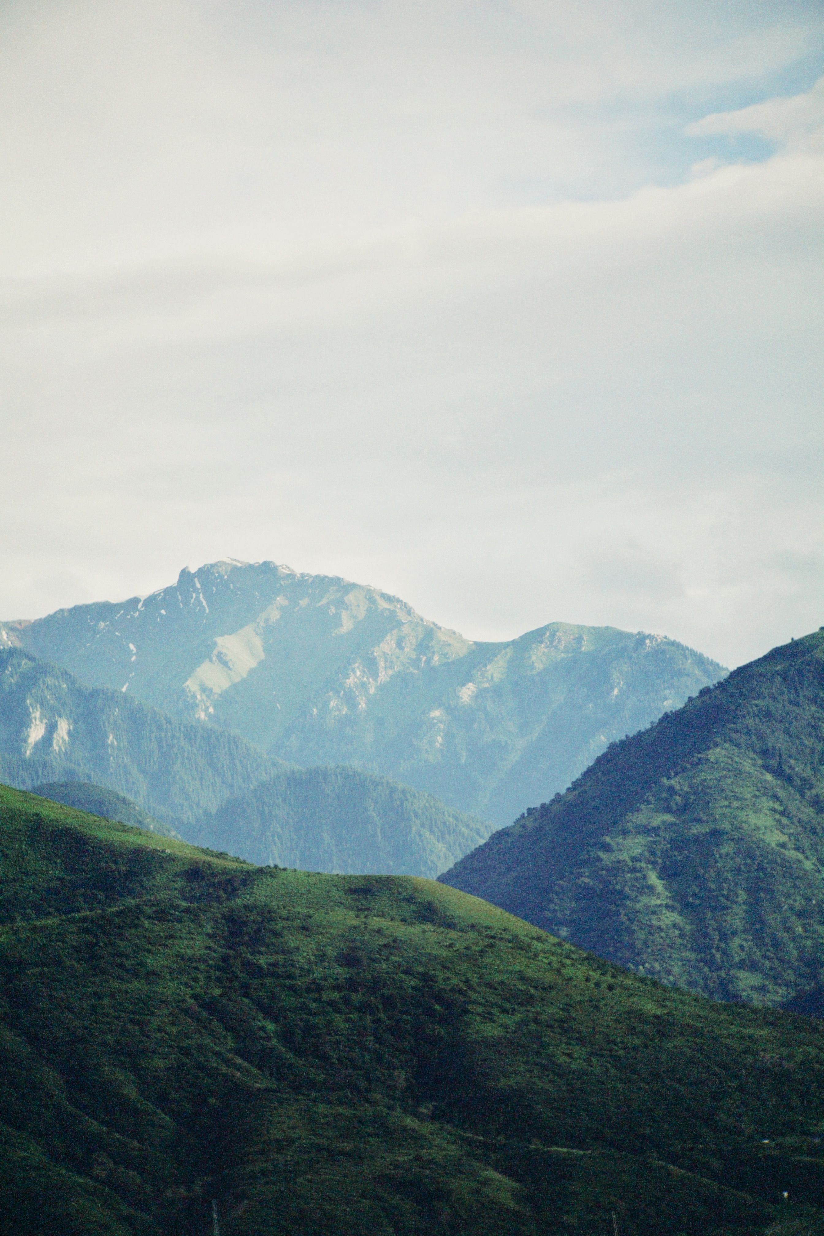 Landscape of Green Hills · Free Stock Photo