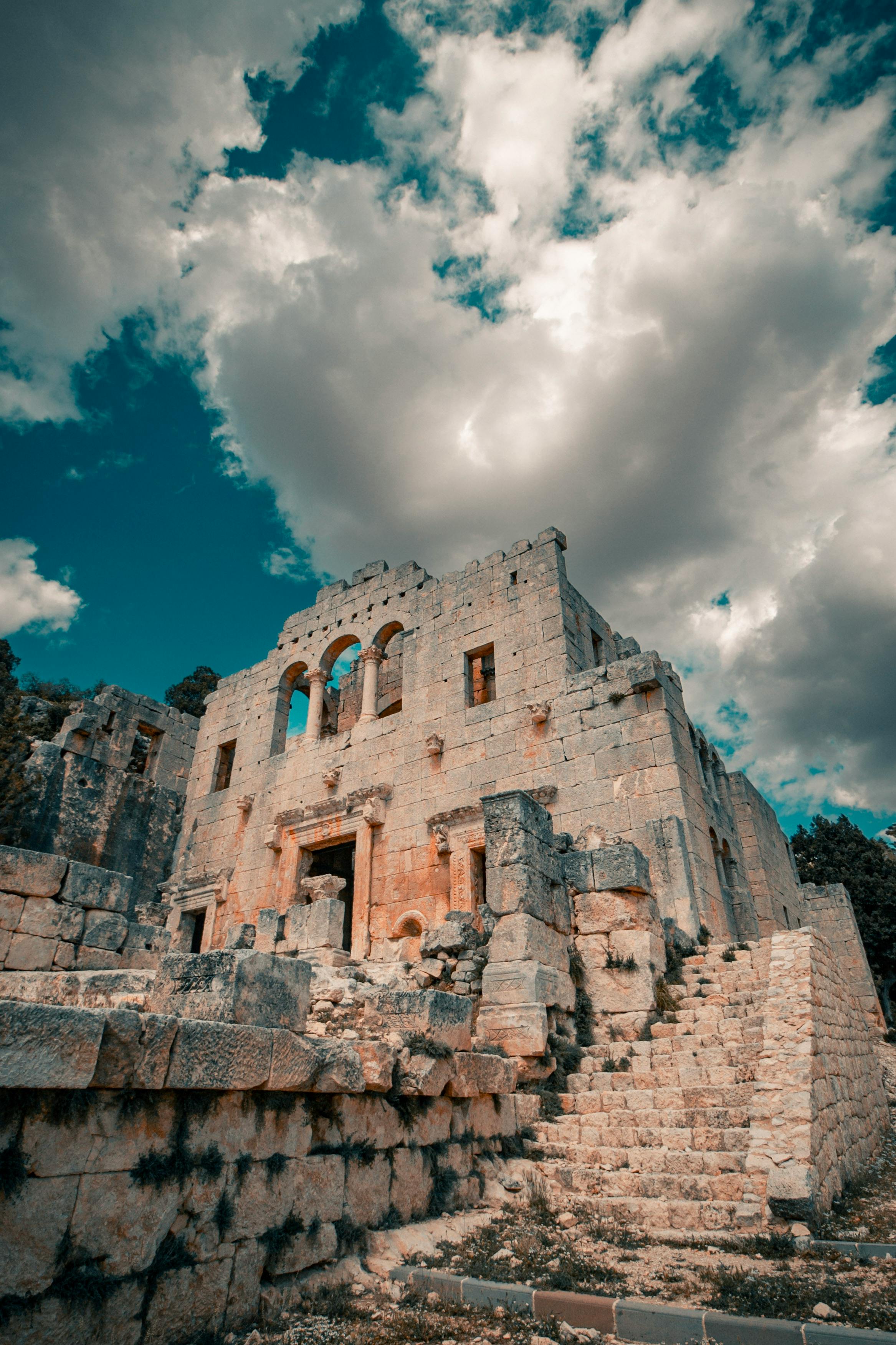 View of Ruins of the Alahan Monastery in Mersin Province, Turkey · Free ...