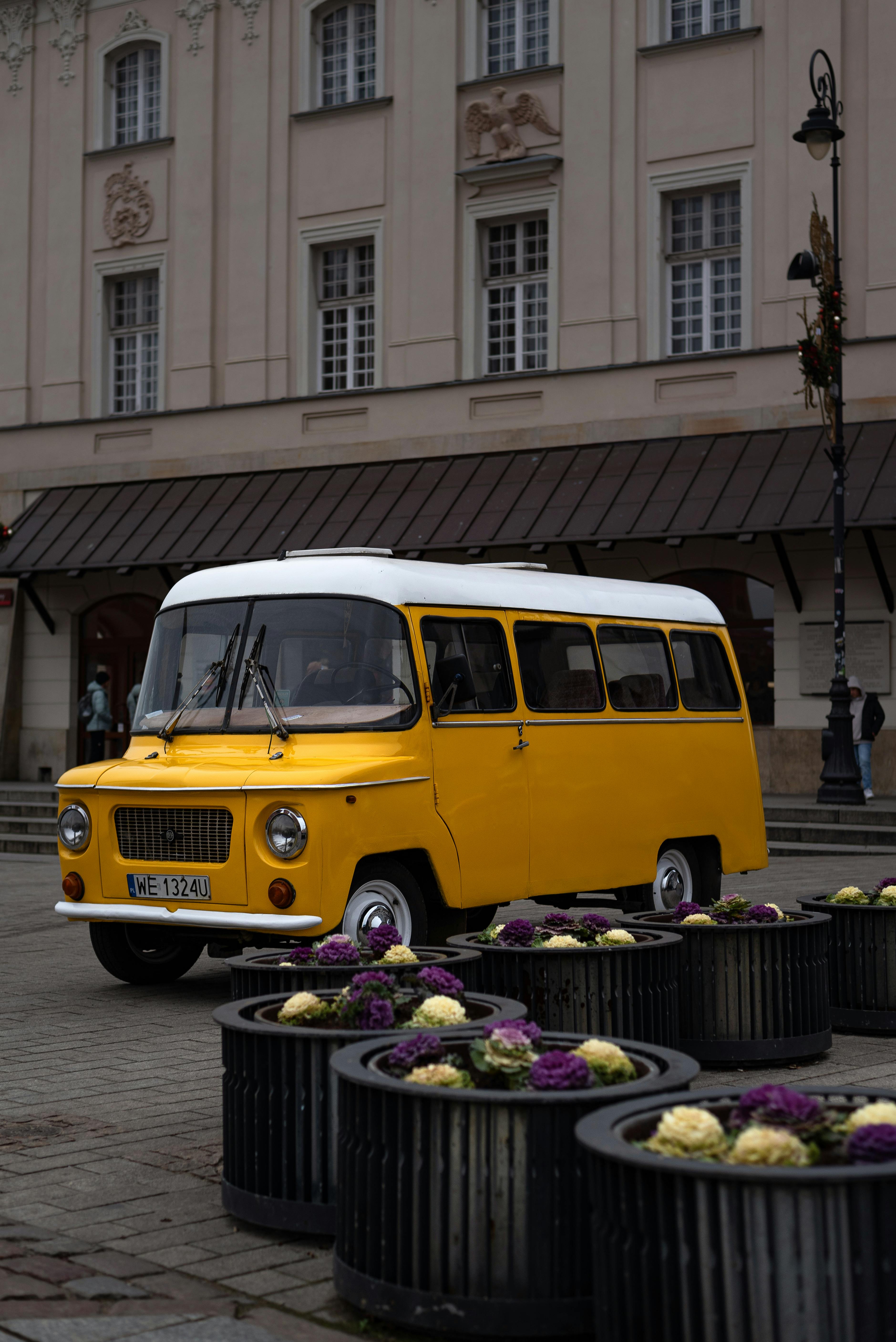 Yellow ZSD Nysa Car · Free Stock Photo