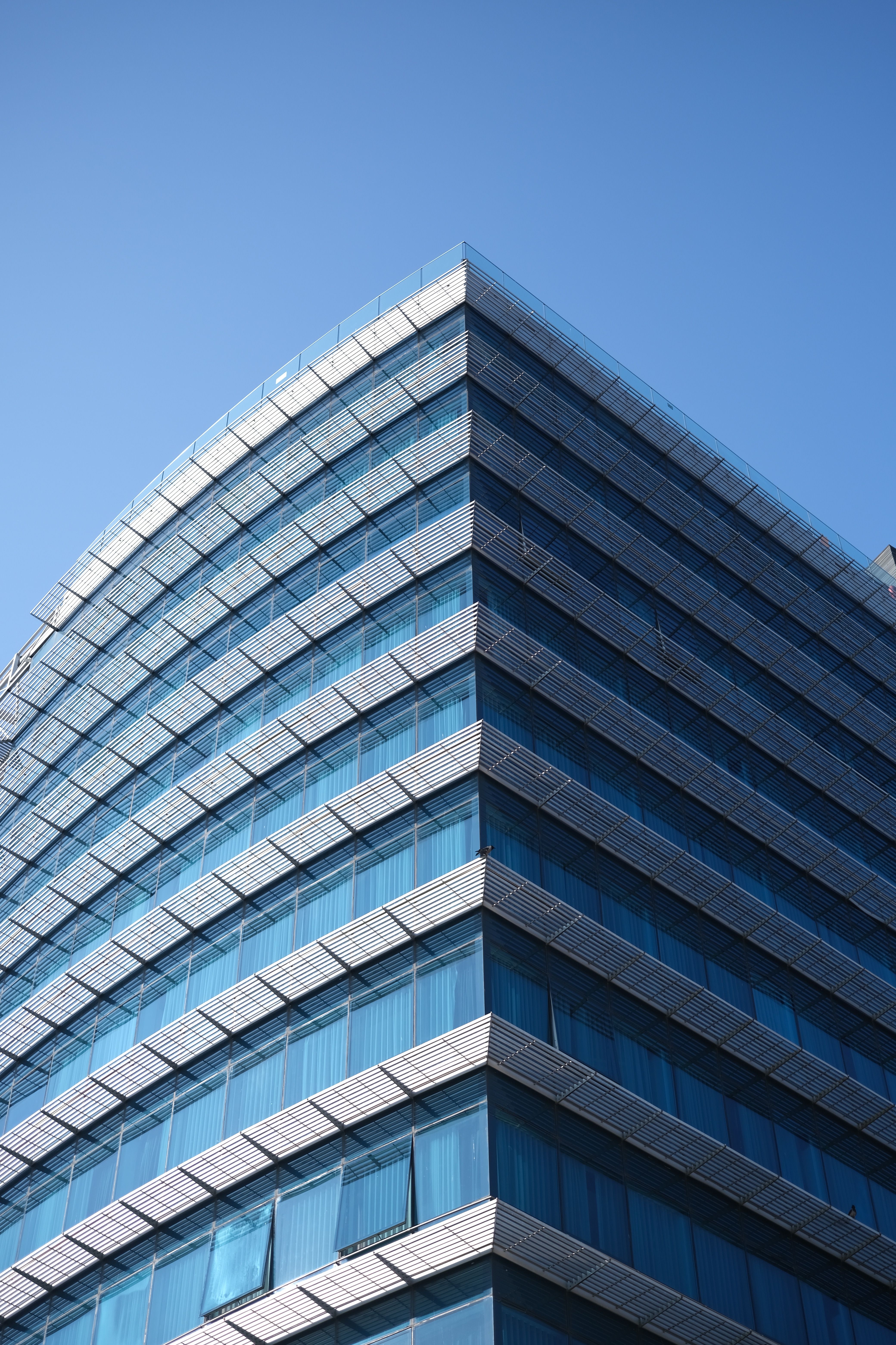 Corner of Office Building · Free Stock Photo