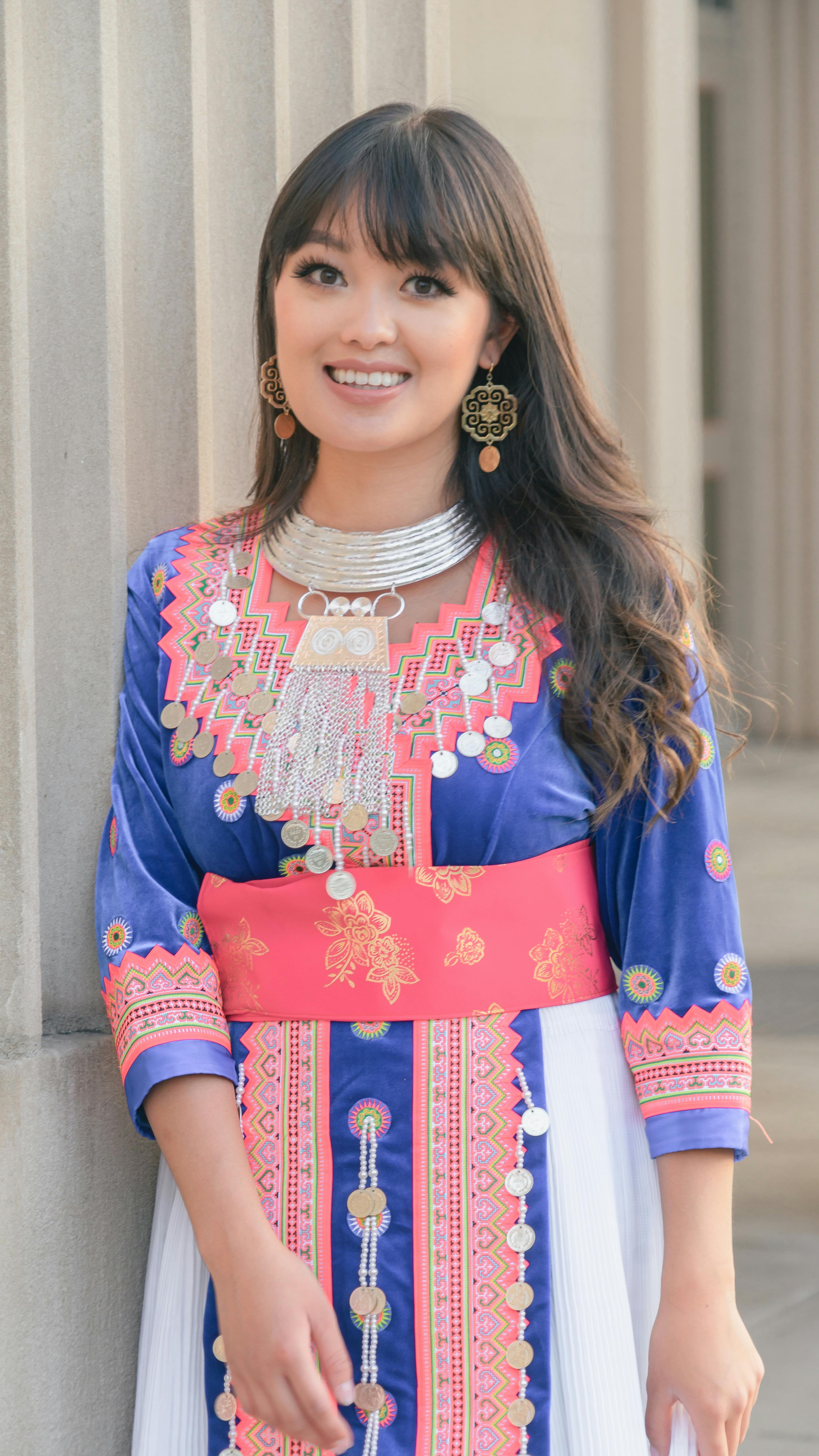 Woman Ethnic Multi Colored Dress · Free Stock Photo