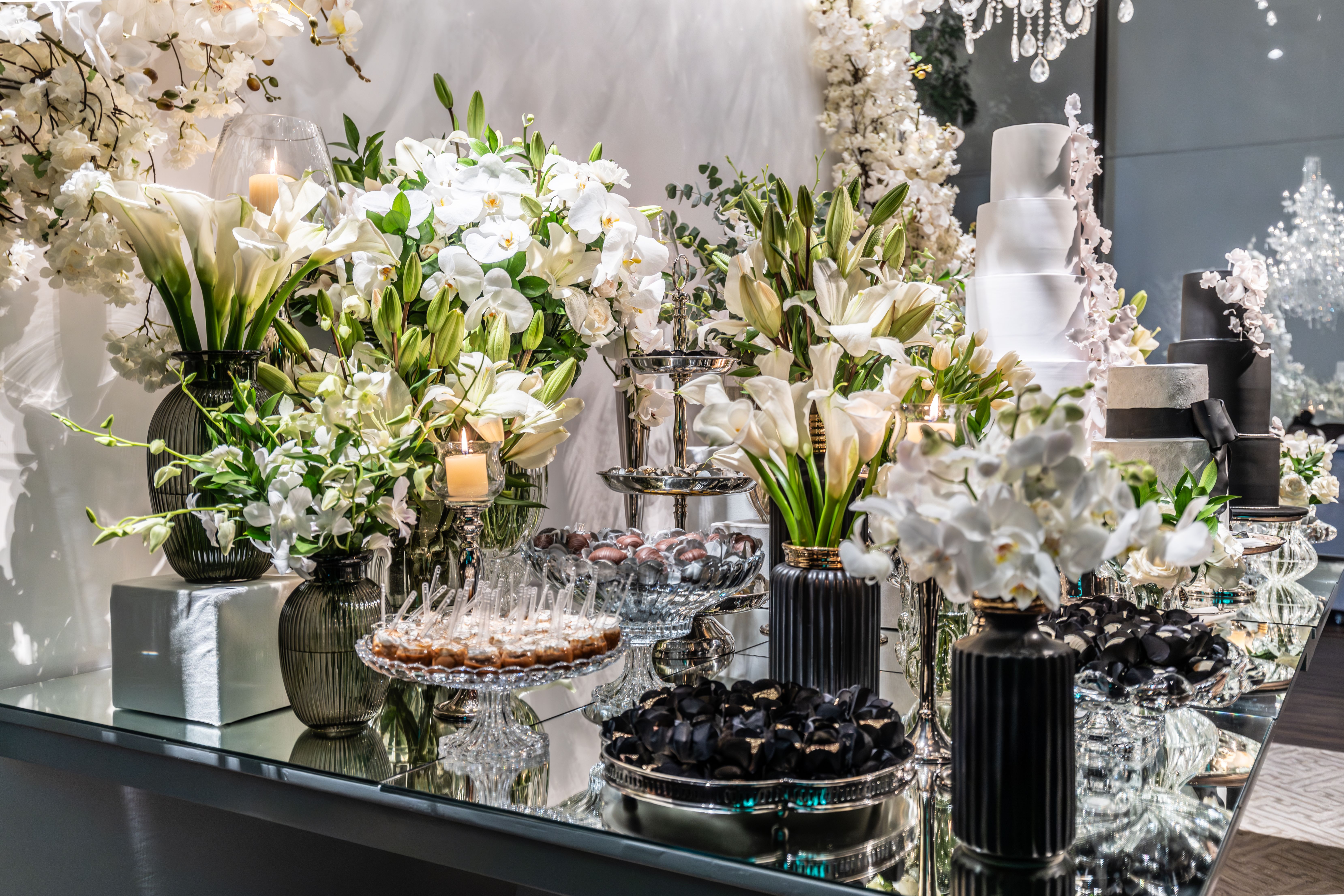 Catering among Flowers · Free Stock Photo