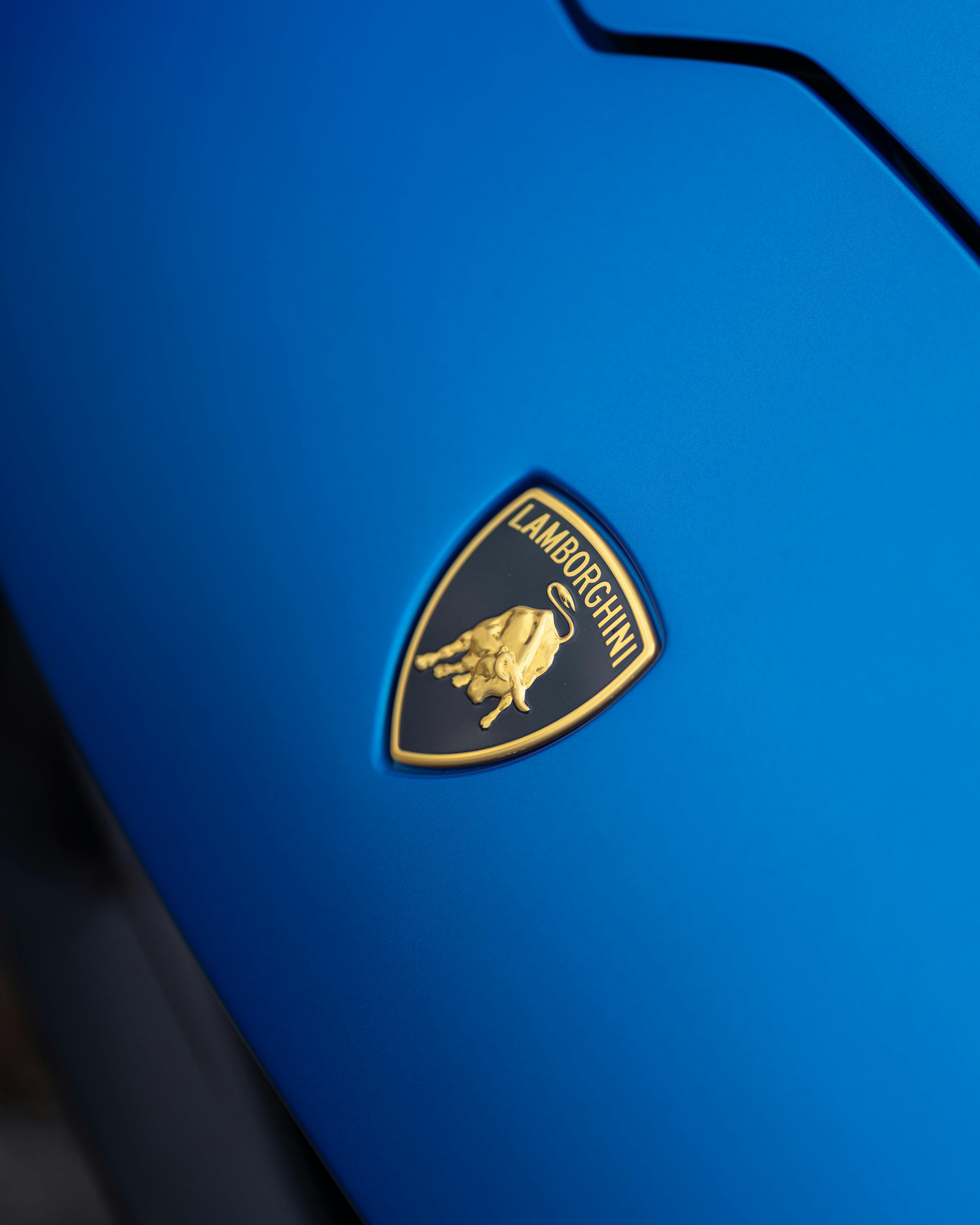 Lamborghini Logo Wallpaper Hd Blue