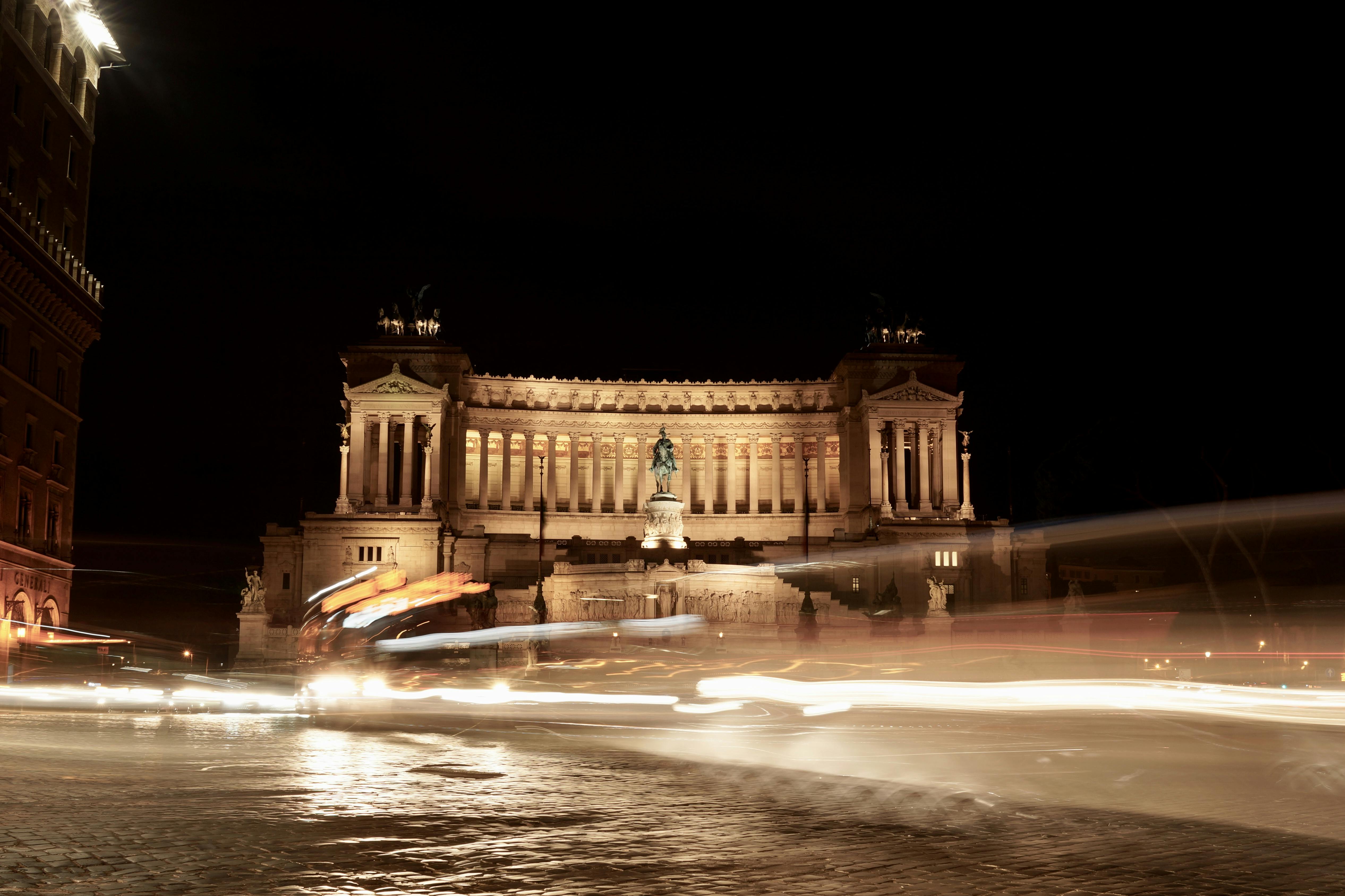 The Piazza Venezia Square in Rome Italy · Free Stock Photo