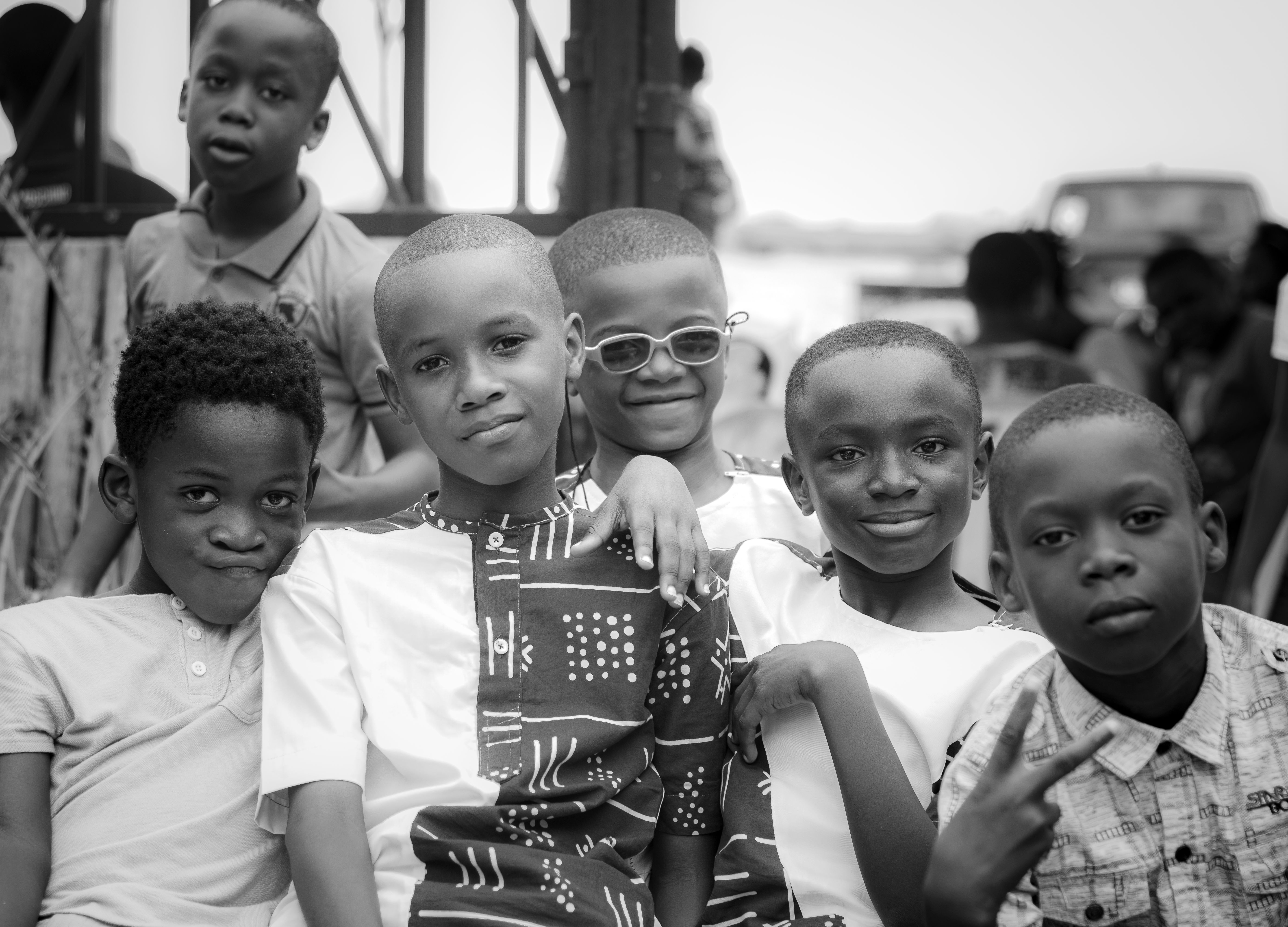Group of Smiling Pupils · Free Stock Photo