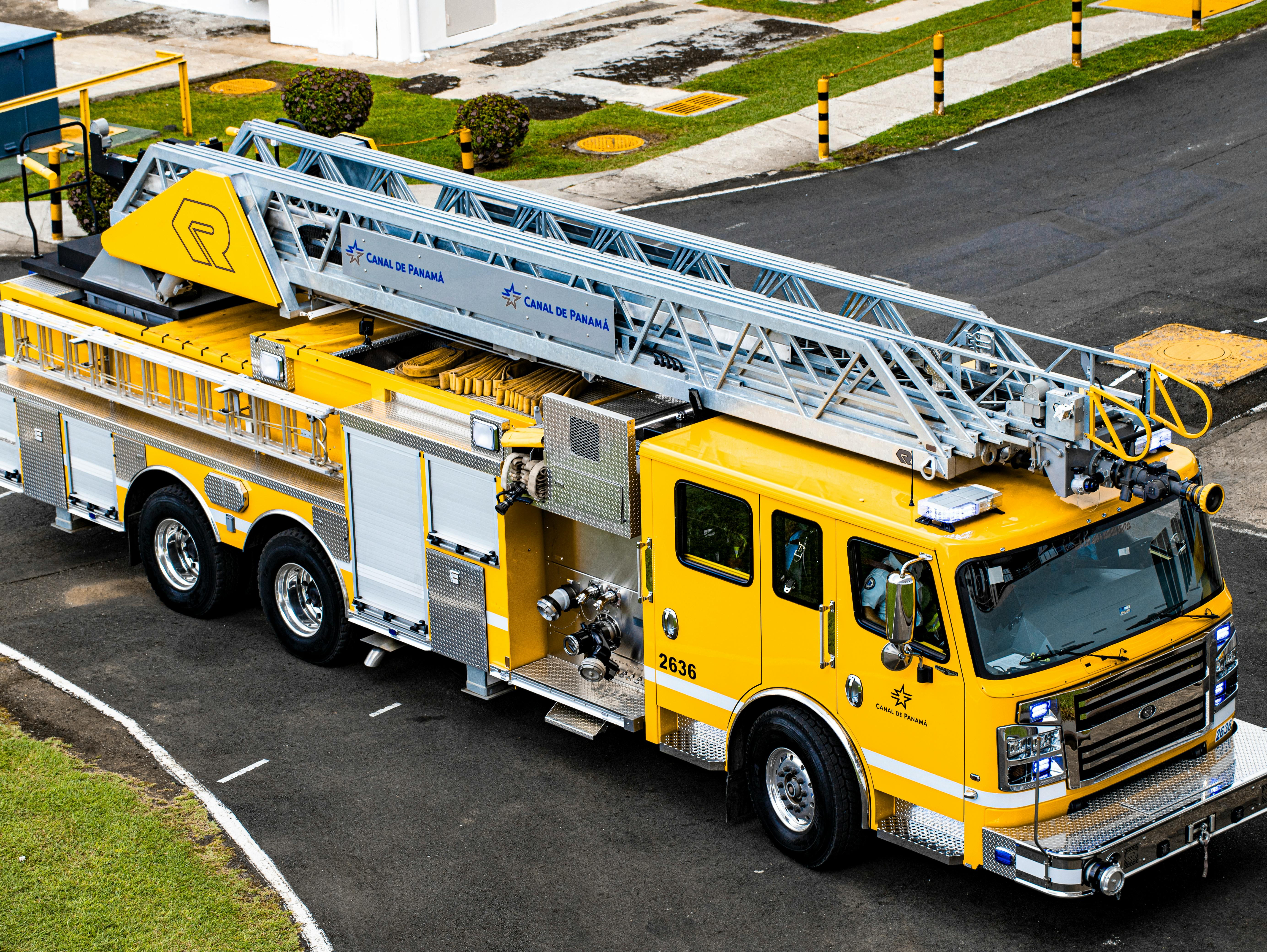 Panamanian Fire Truck · Free Stock Photo