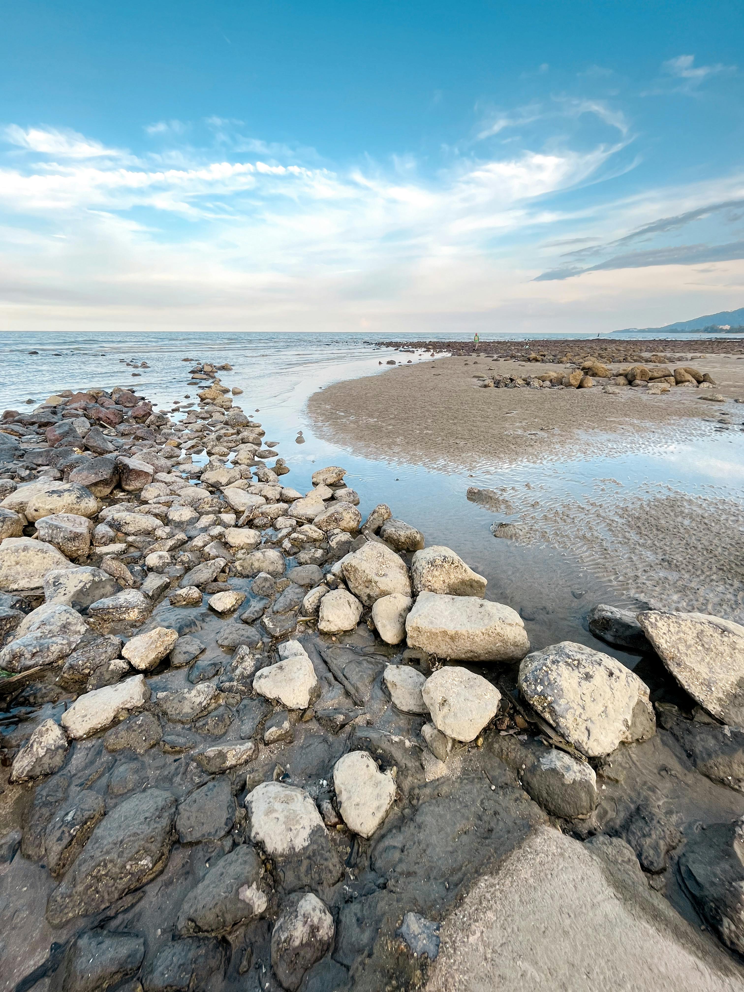 Stones on Sea Shore · Free Stock Photo