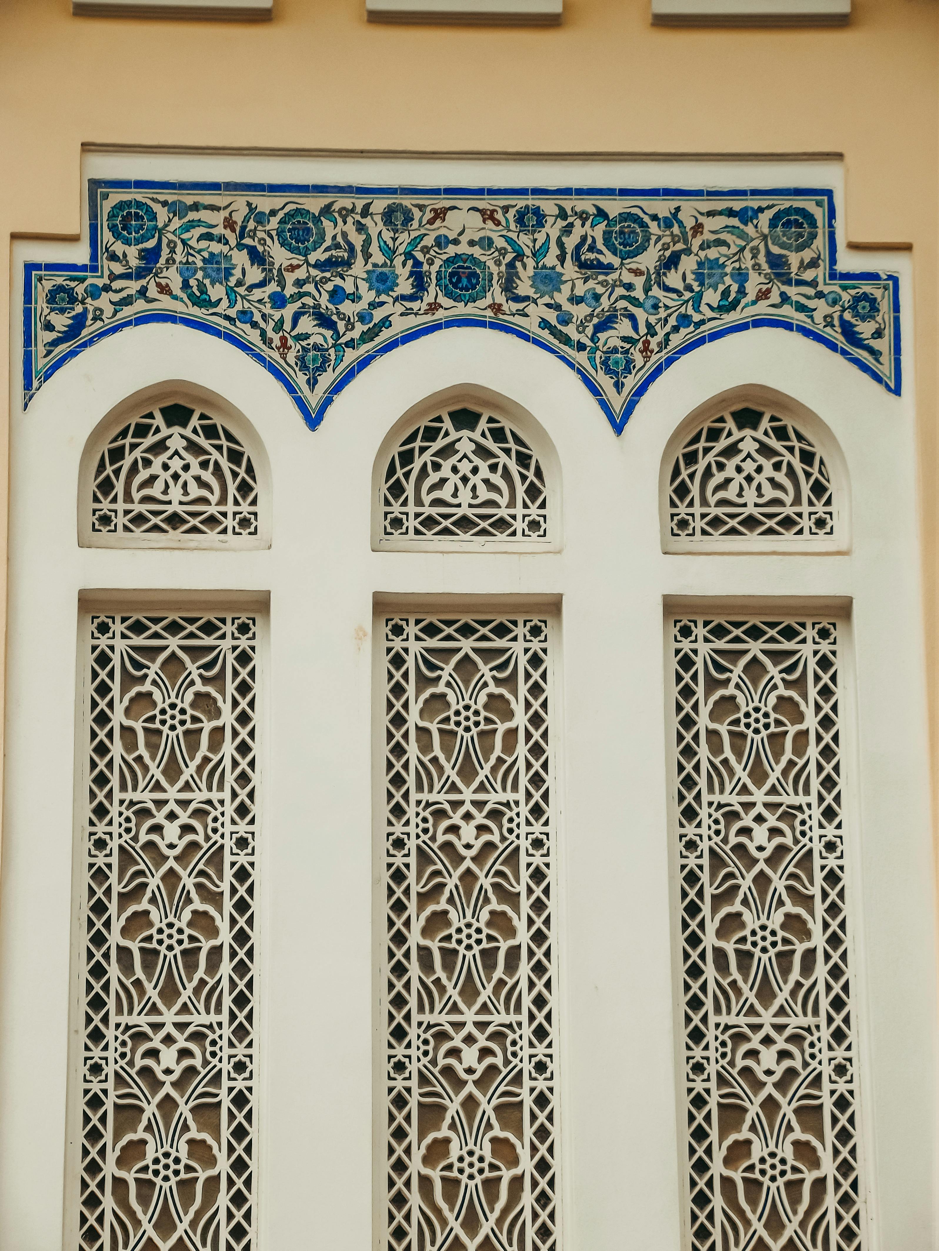 Patterns Decorating Mosque · Free Stock Photo