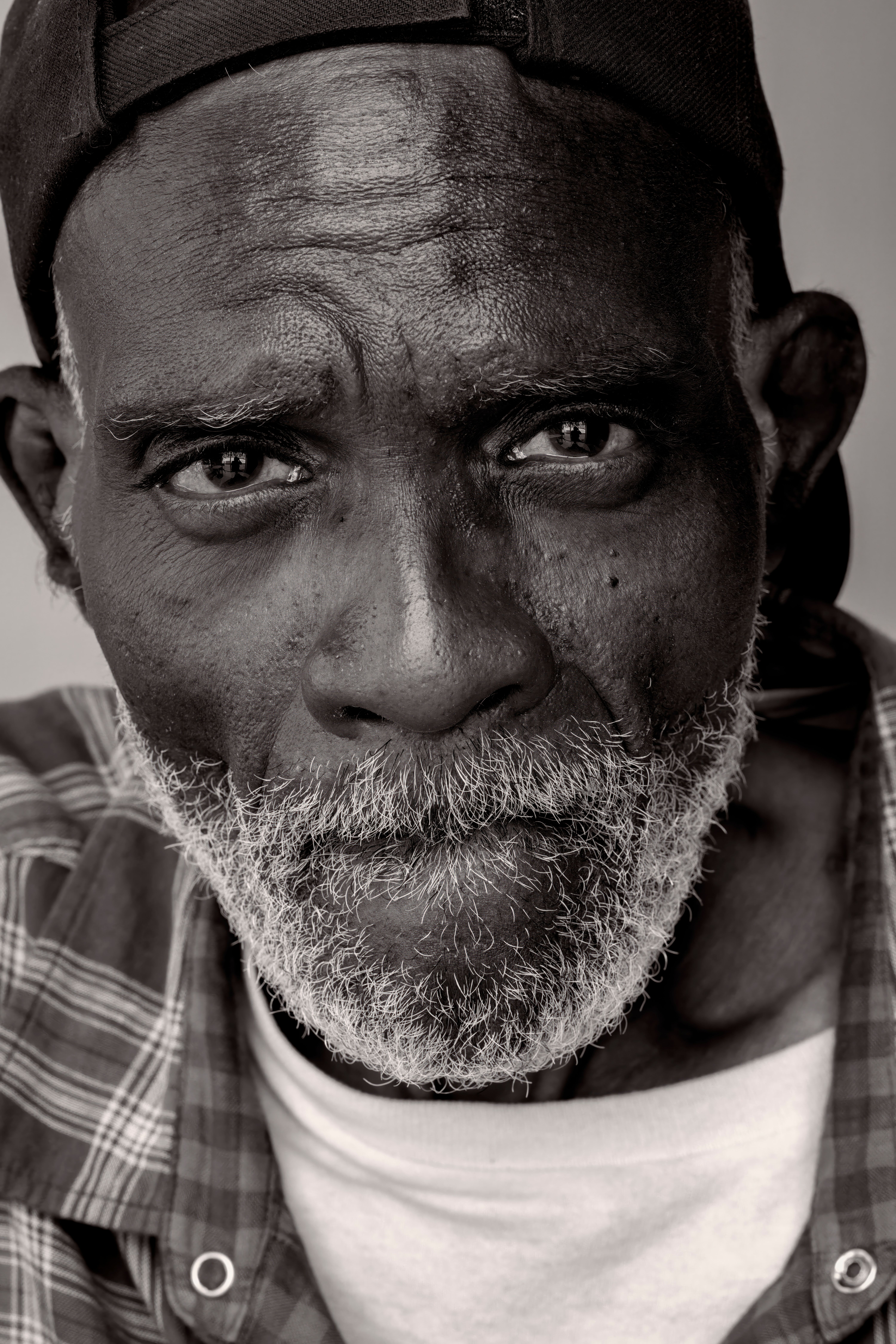 Face of Elderly Man · Free Stock Photo