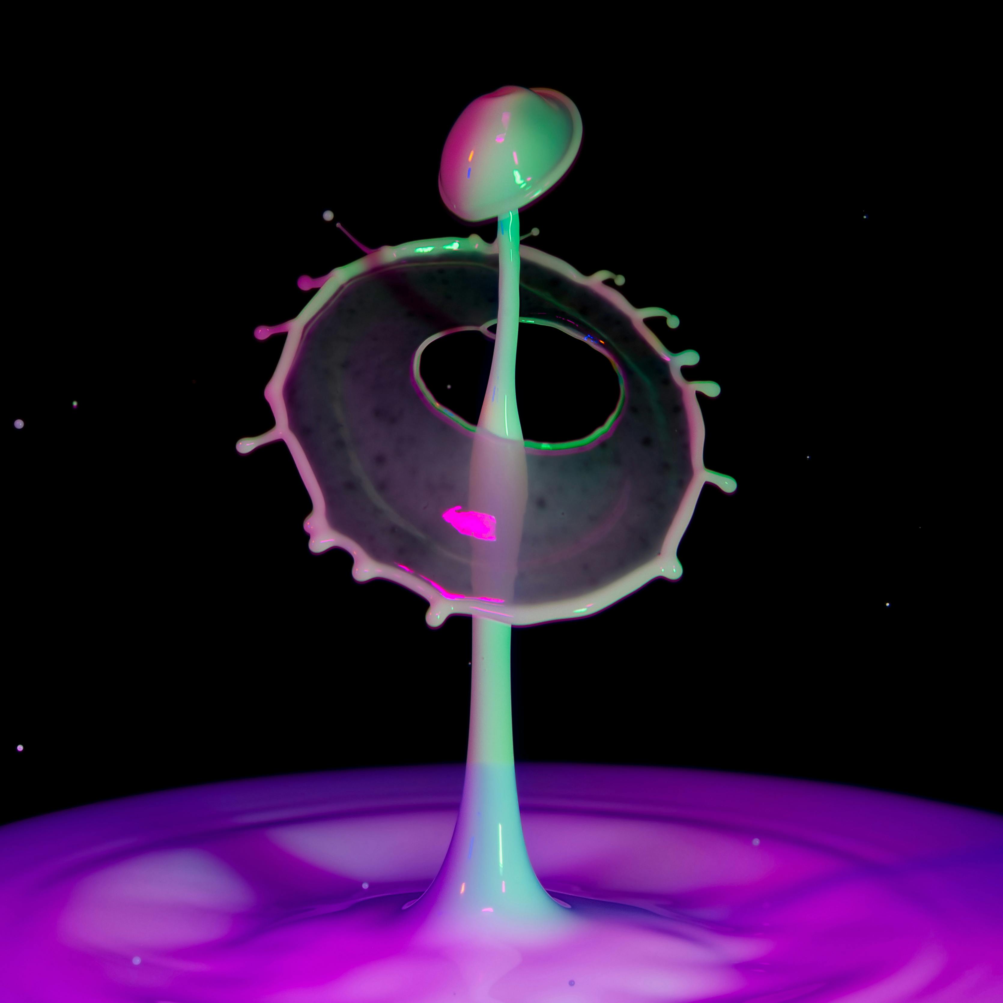 Time Lapse Photo Of Drop Of Liquid · Free Stock Photo