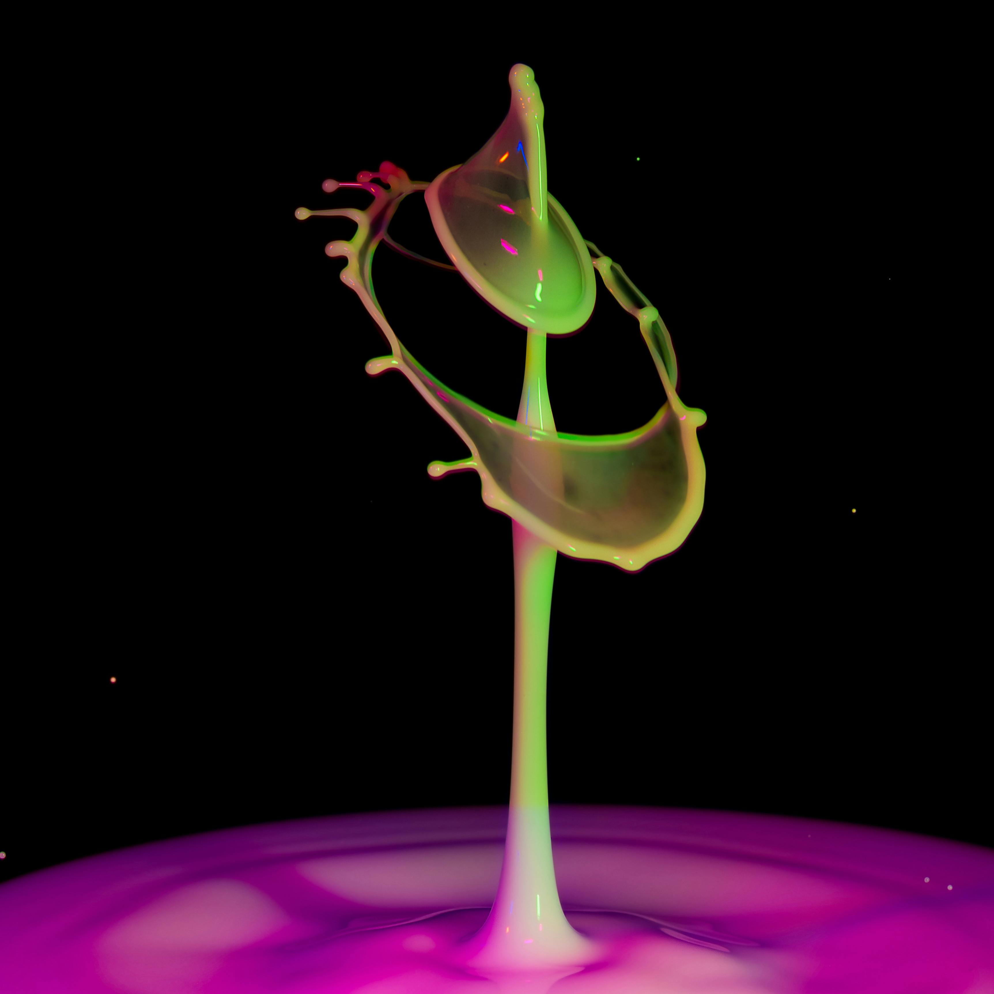 Time Lapse Photo Of Drop Of Liquid · Free Stock Photo