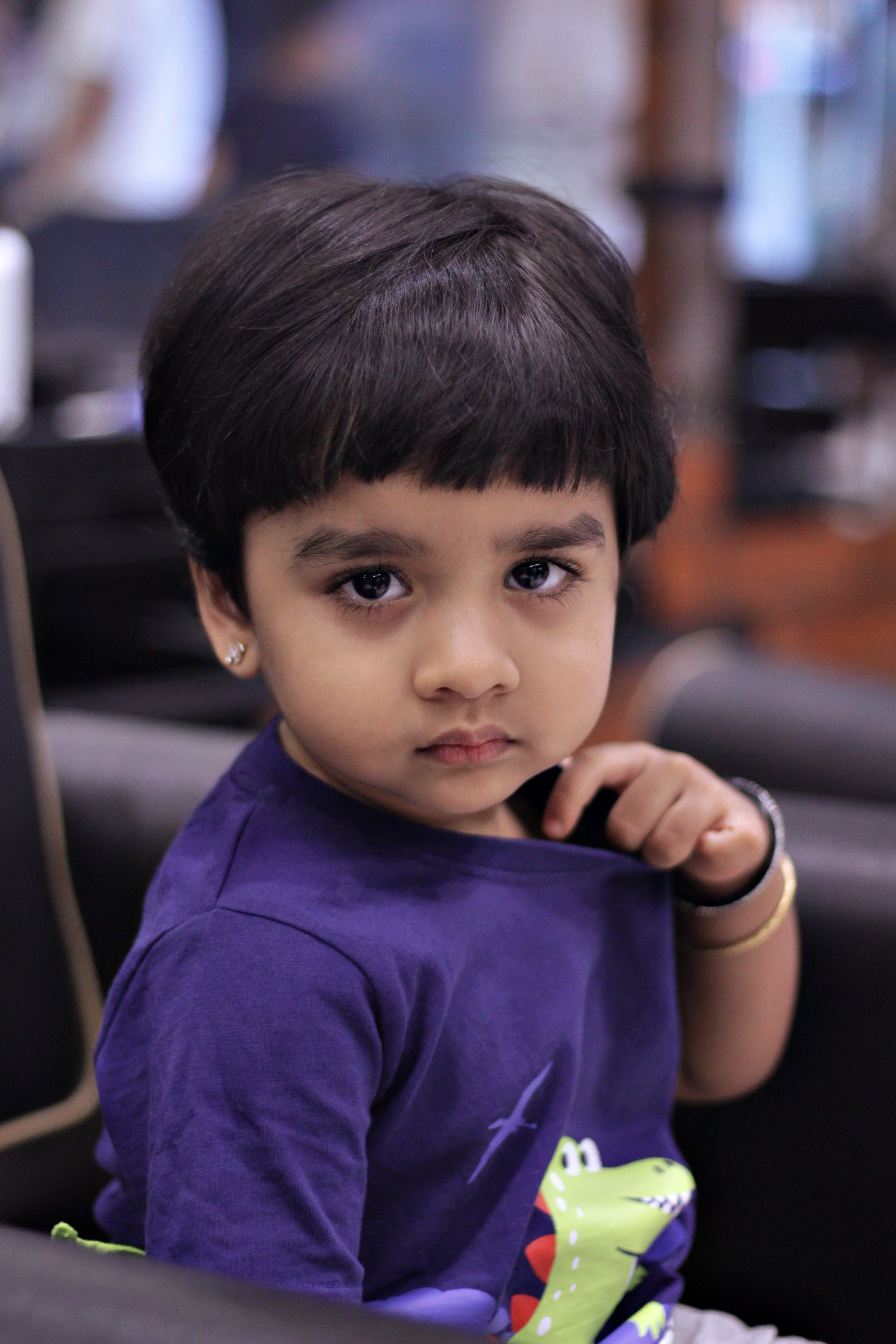 Portrait of a Little Child · Free Stock Photo