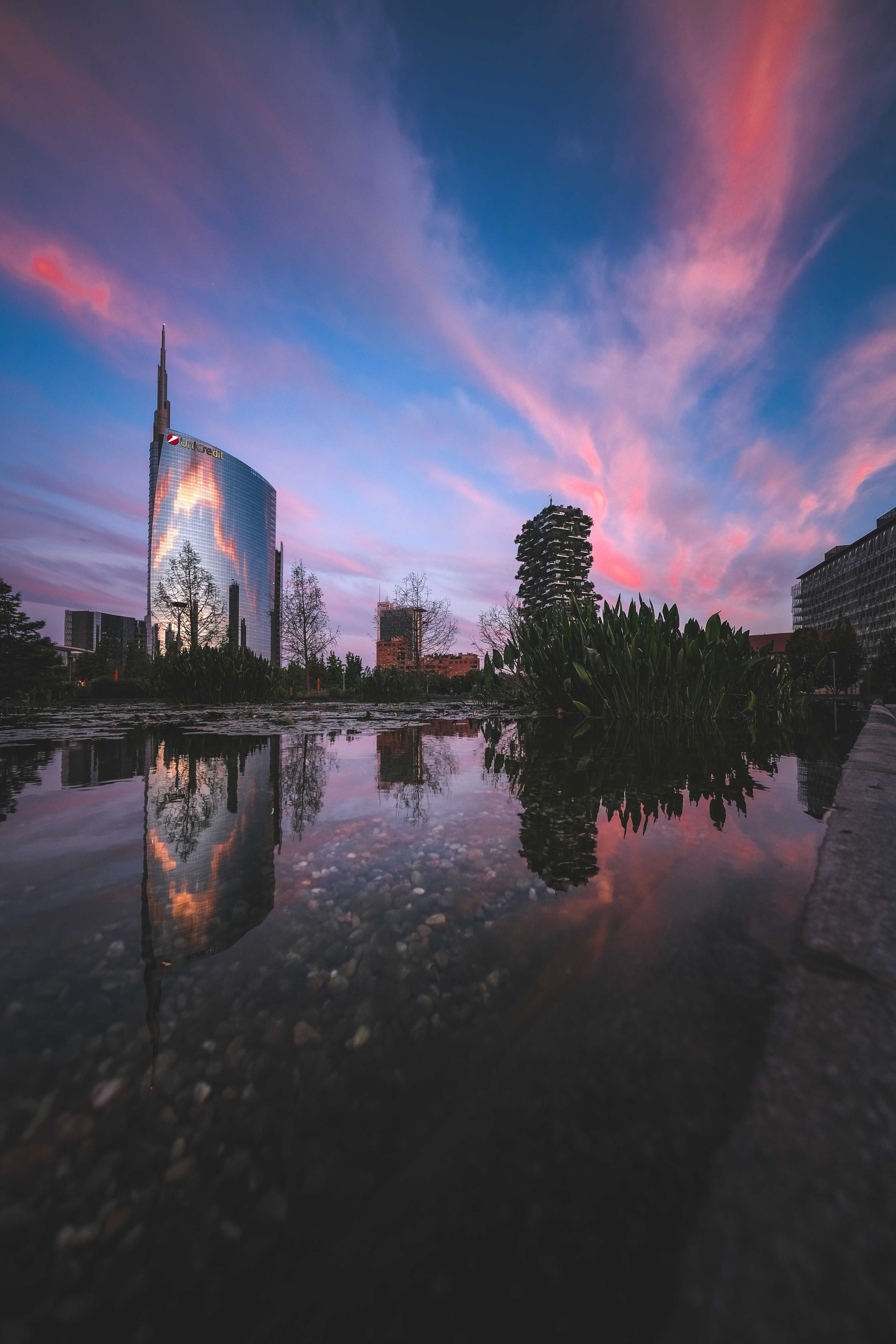 Skyscrapers During Sunset · Free Stock Photo