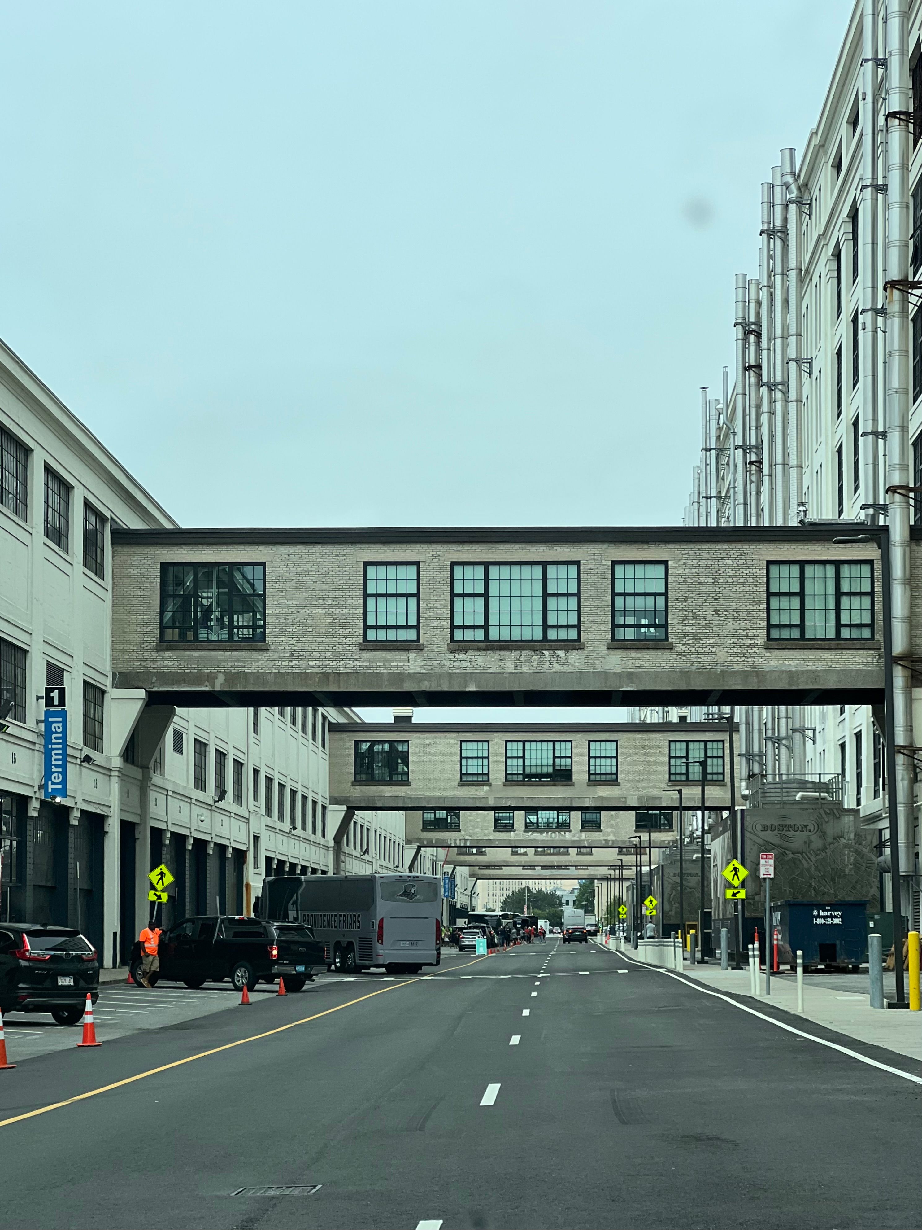 View of the Street and Buildings Connected with Corridors · Free Stock ...