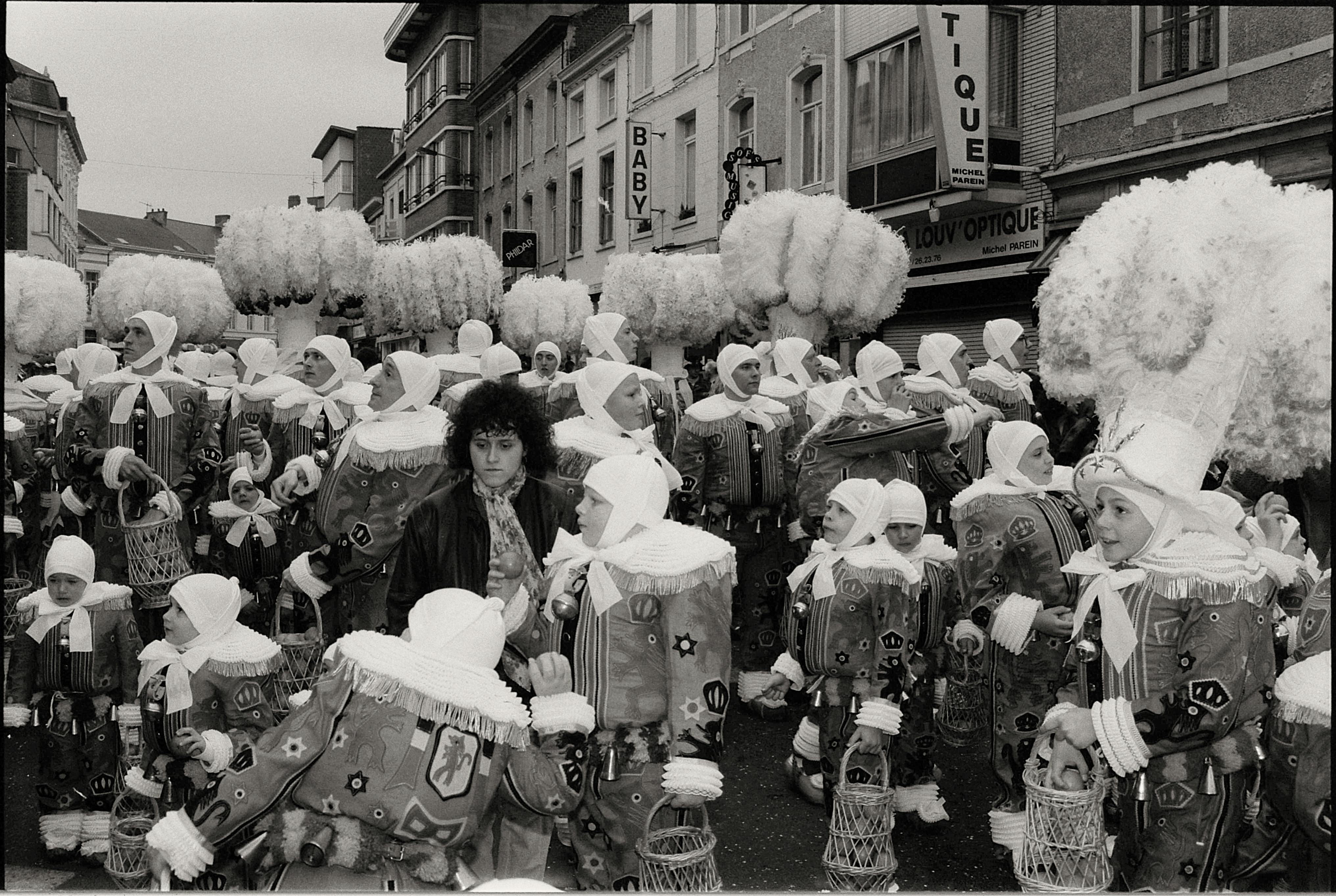 Traditional Parade on Street in Town · Free Stock Photo