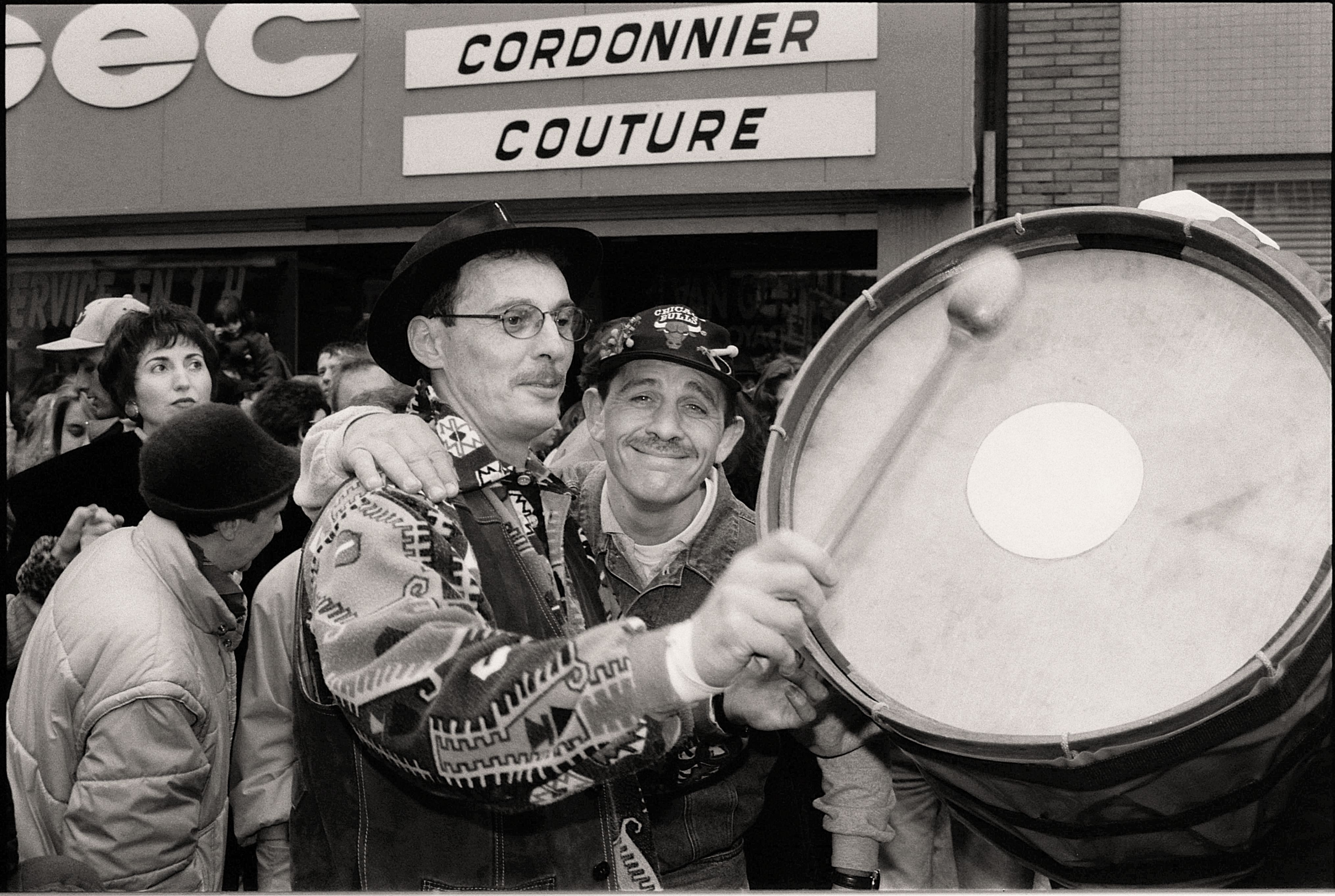 Men Playing Drum on Parade · Free Stock Photo