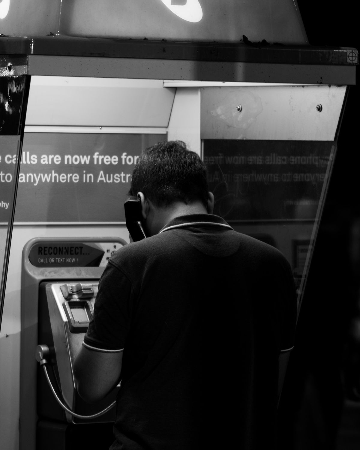 Telephone Booth Black And White Photos, Download The BEST Free ...