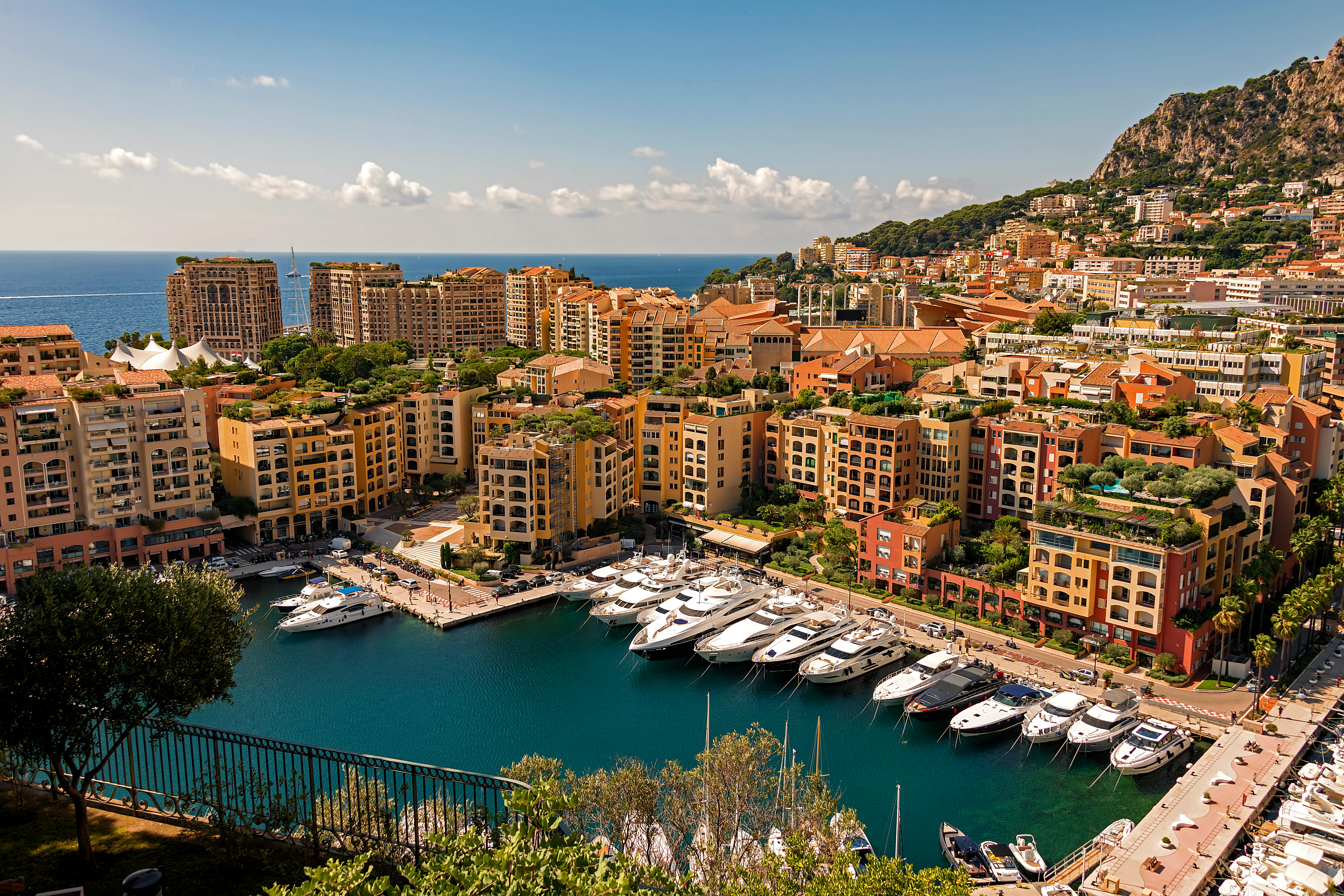 Sea Coast of Monaco · Free Stock Photo