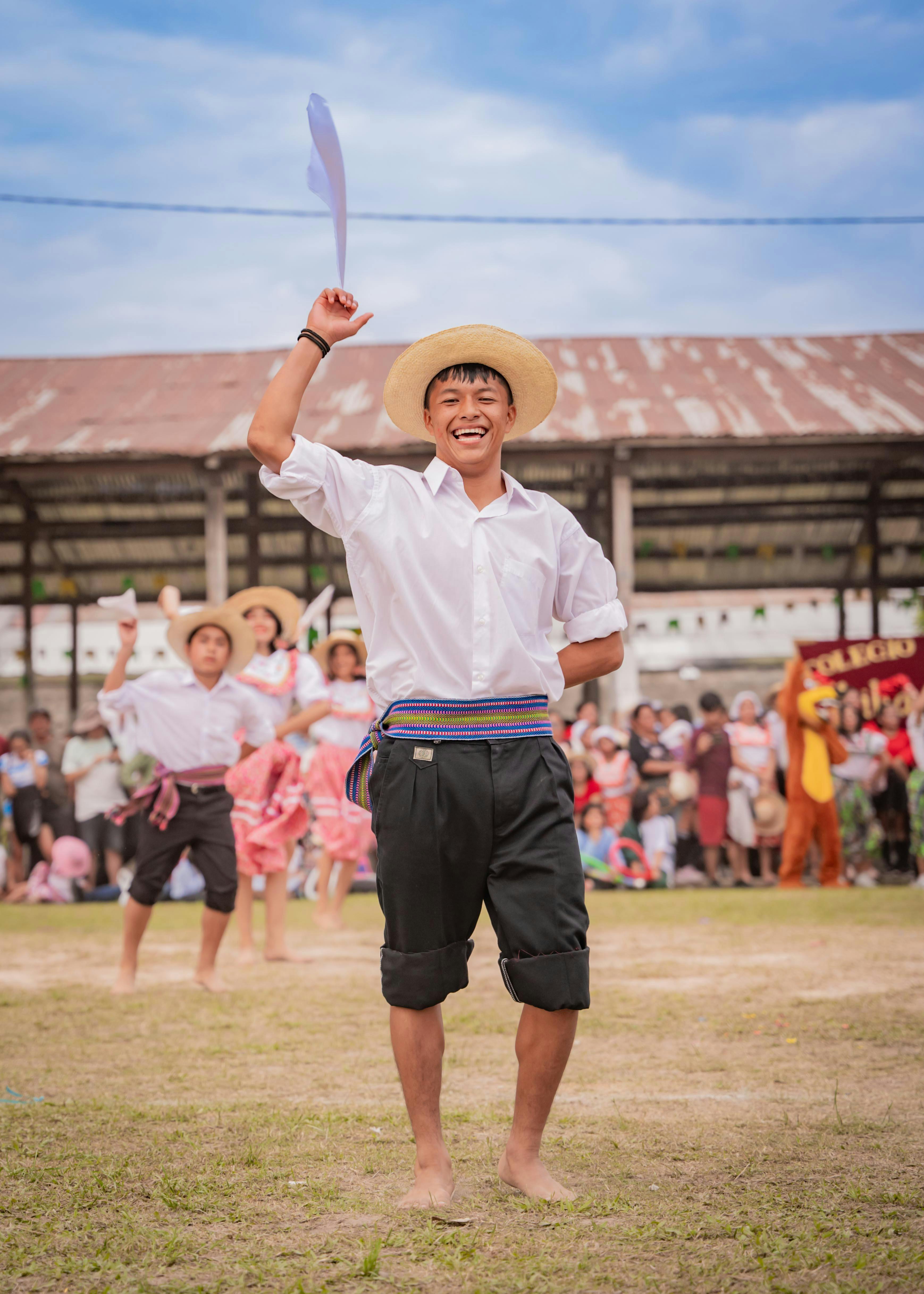 Photo of a Man Dancing at the Festival · Free Stock Photo