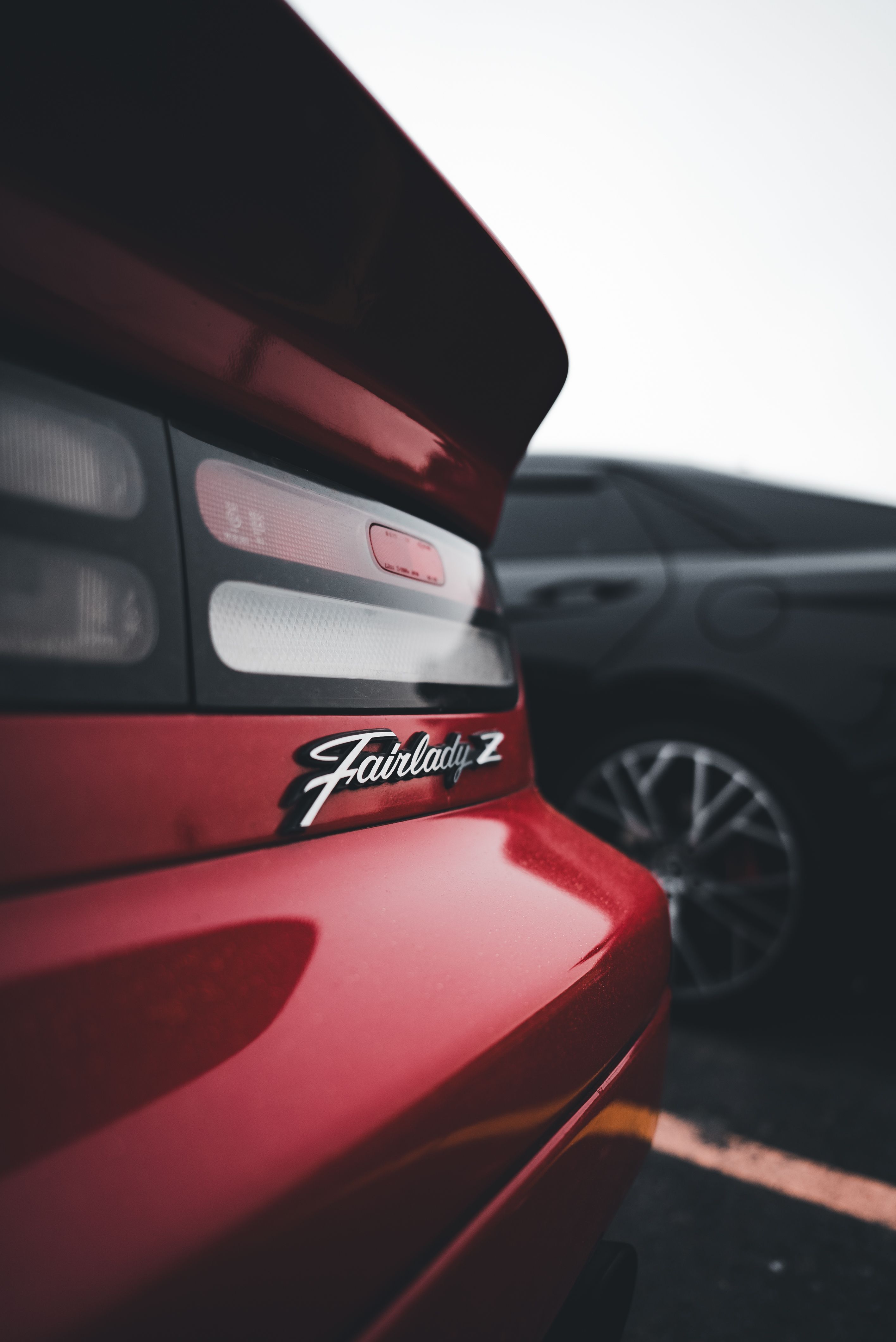 Back of Red Nissan Fairlady Z · Free Stock Photo