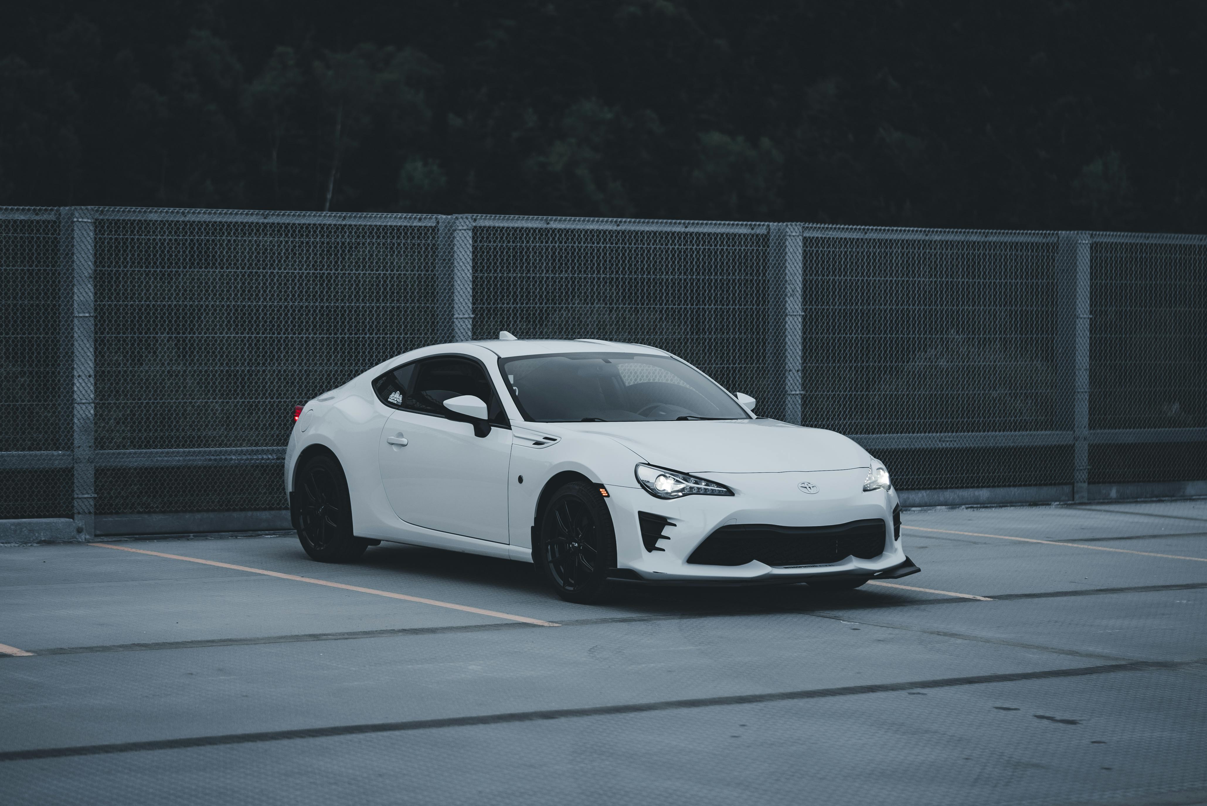 White Toyota FT 86 · Free Stock Photo