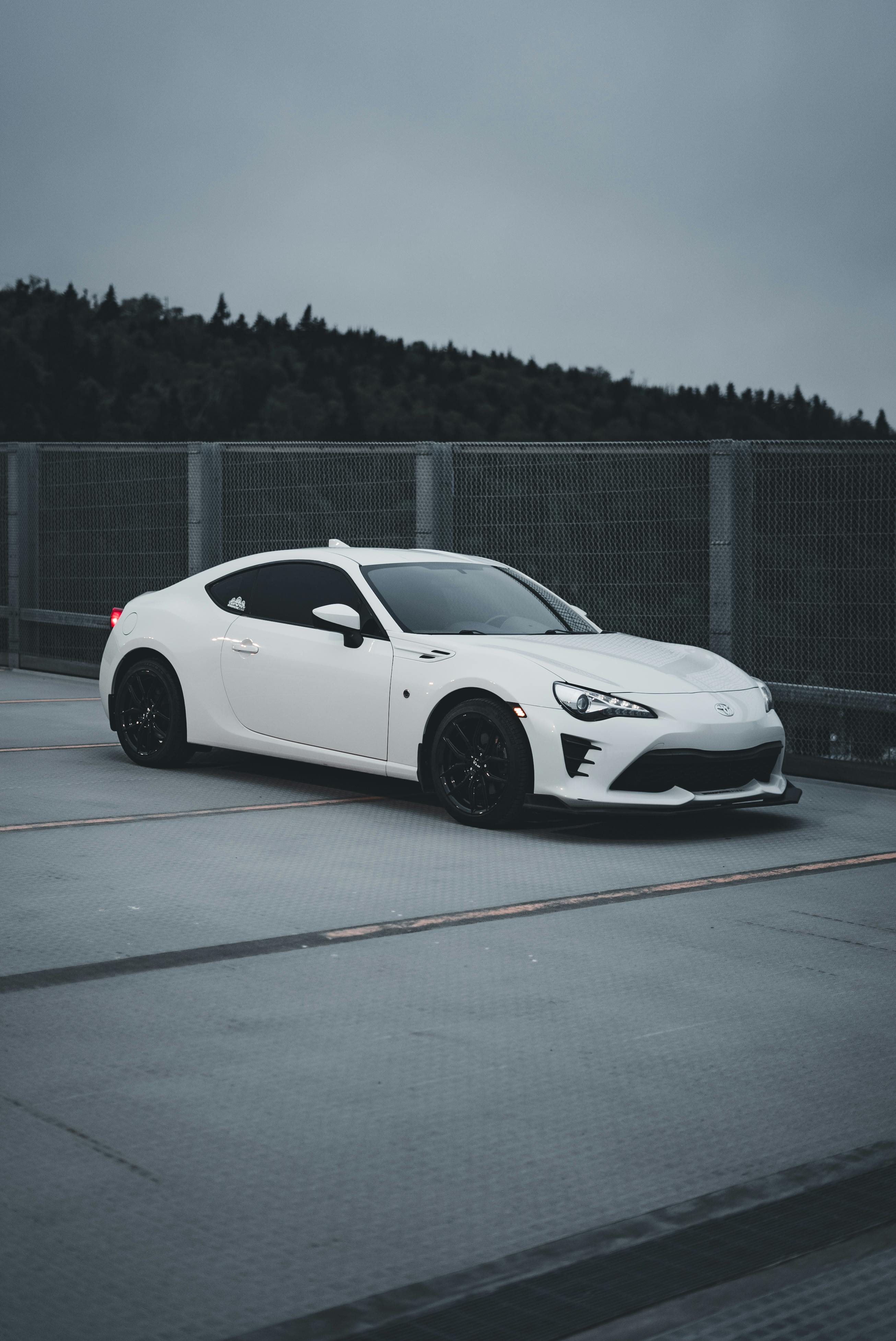 White Toyota Car · Free Stock Photo