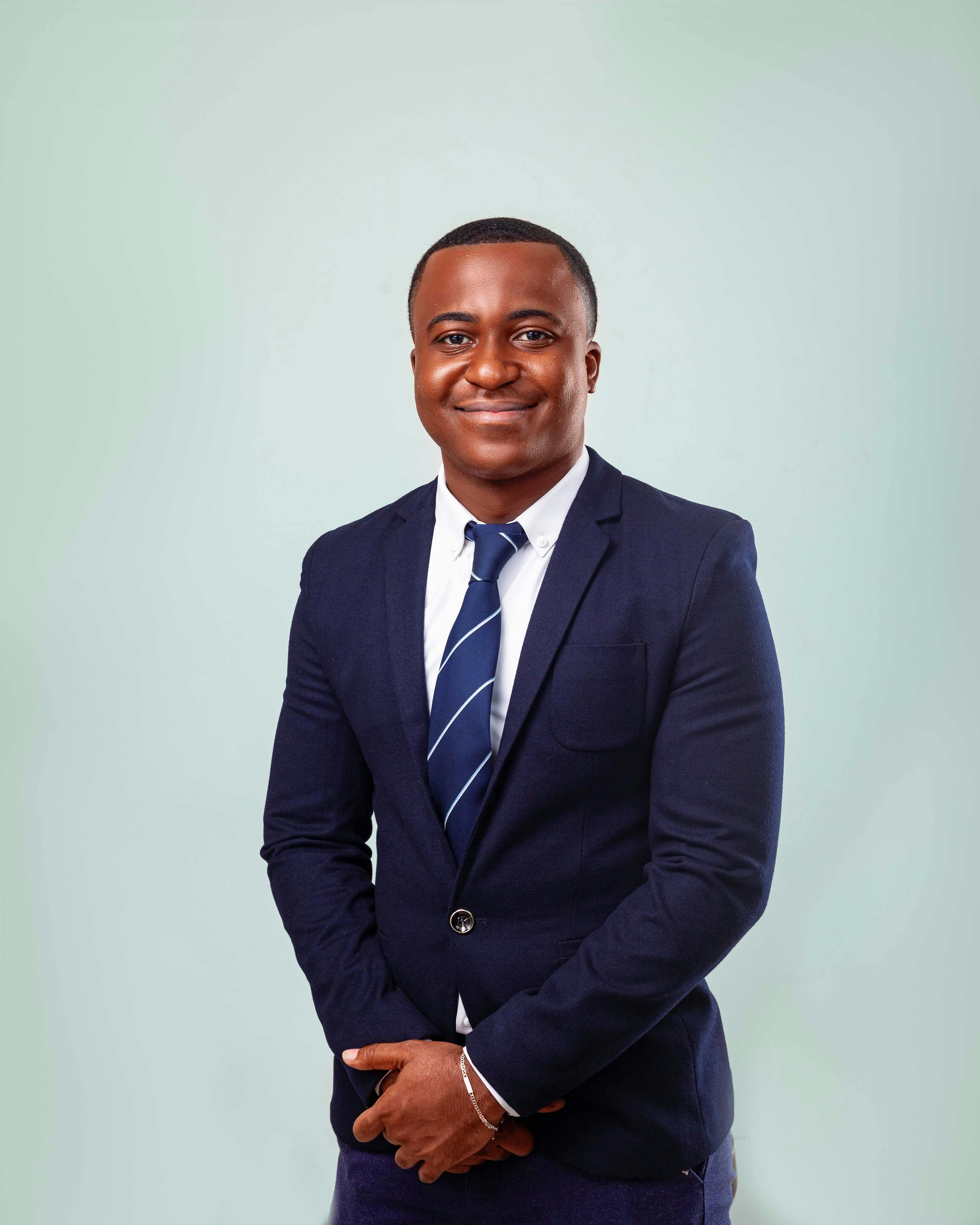 Man in a Navy Blue Suit · Free Stock Photo