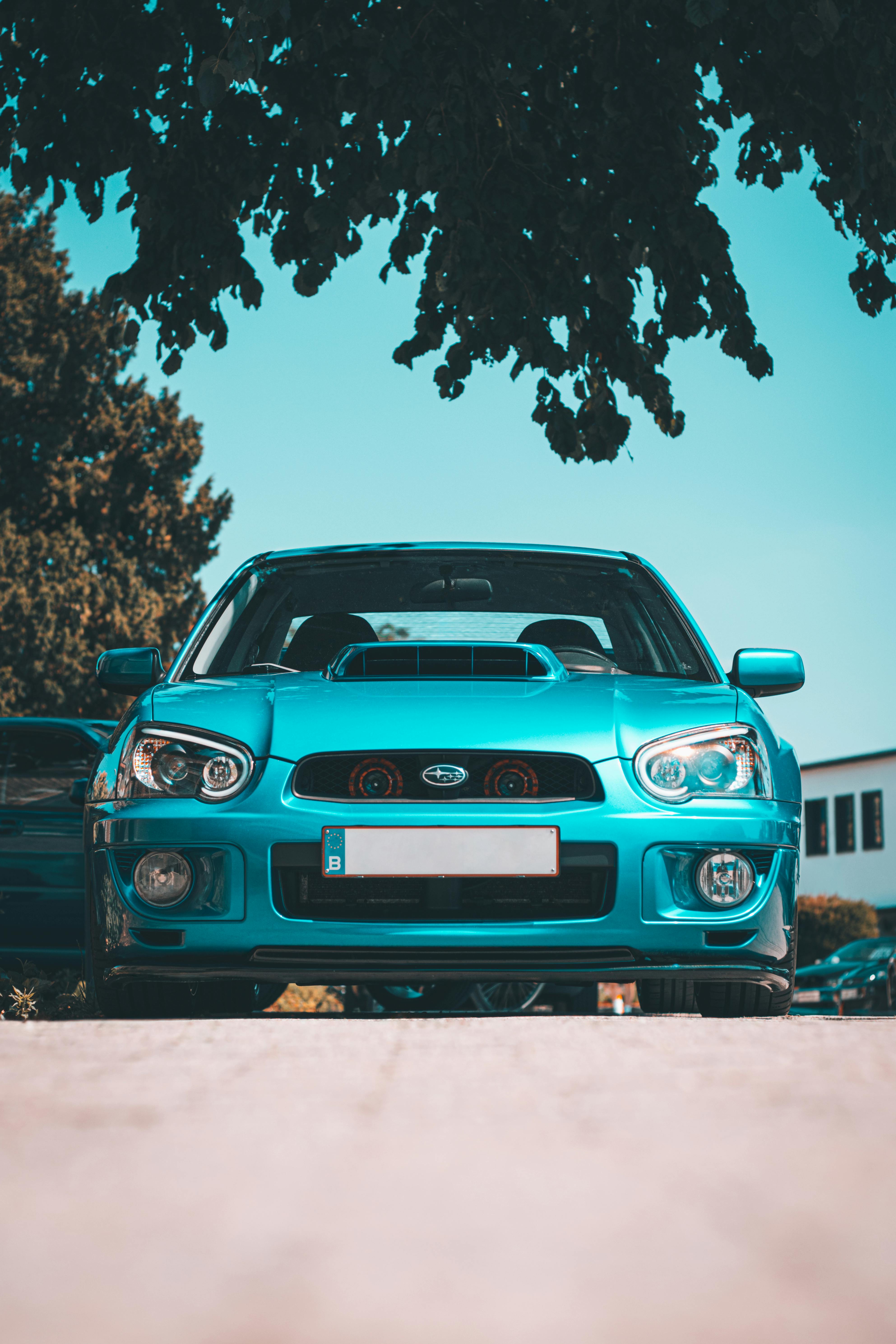 Blue Subaru Impreza · Free Stock Photo
