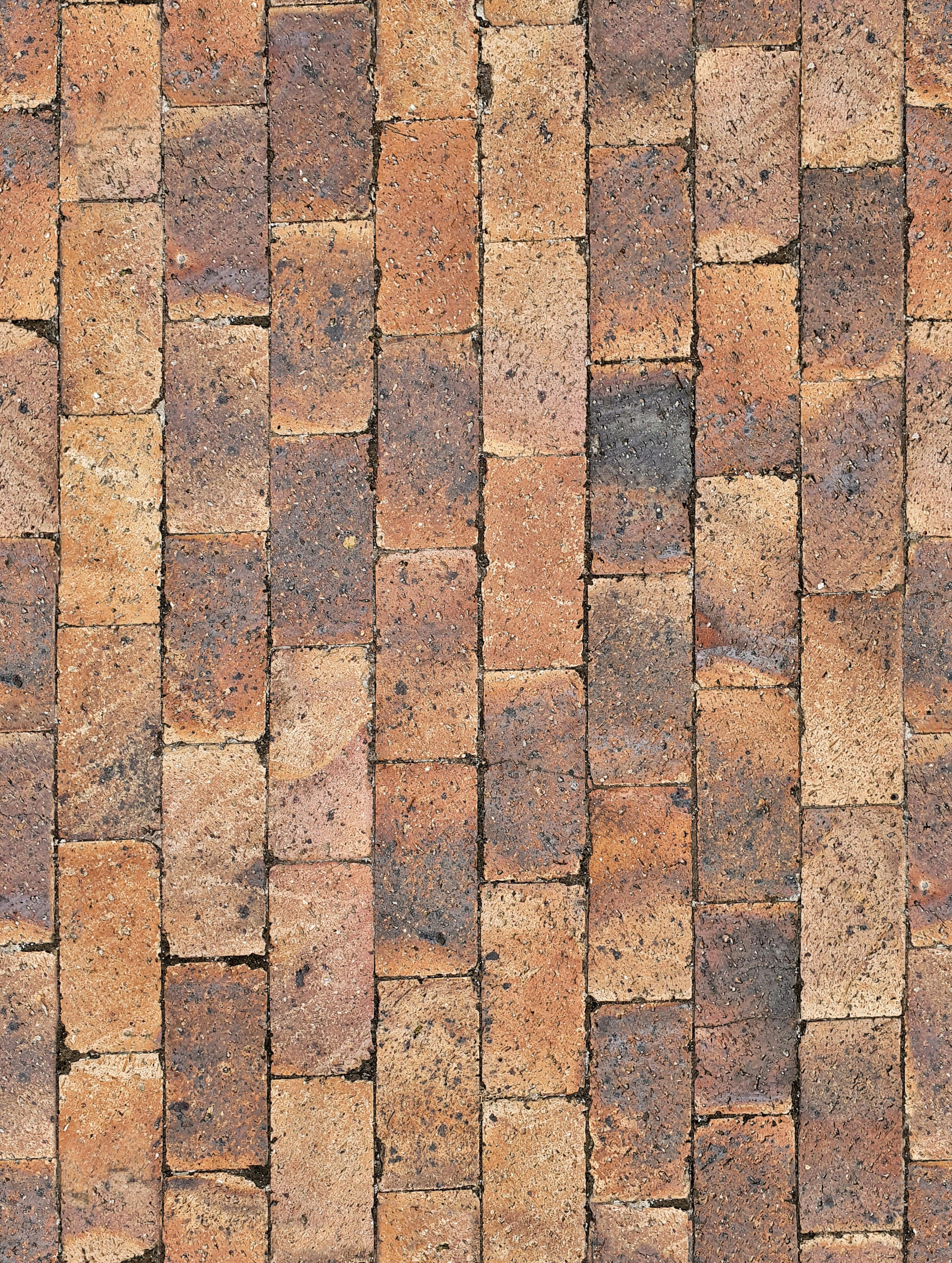Brown Brick Pavement · Free Stock Photo