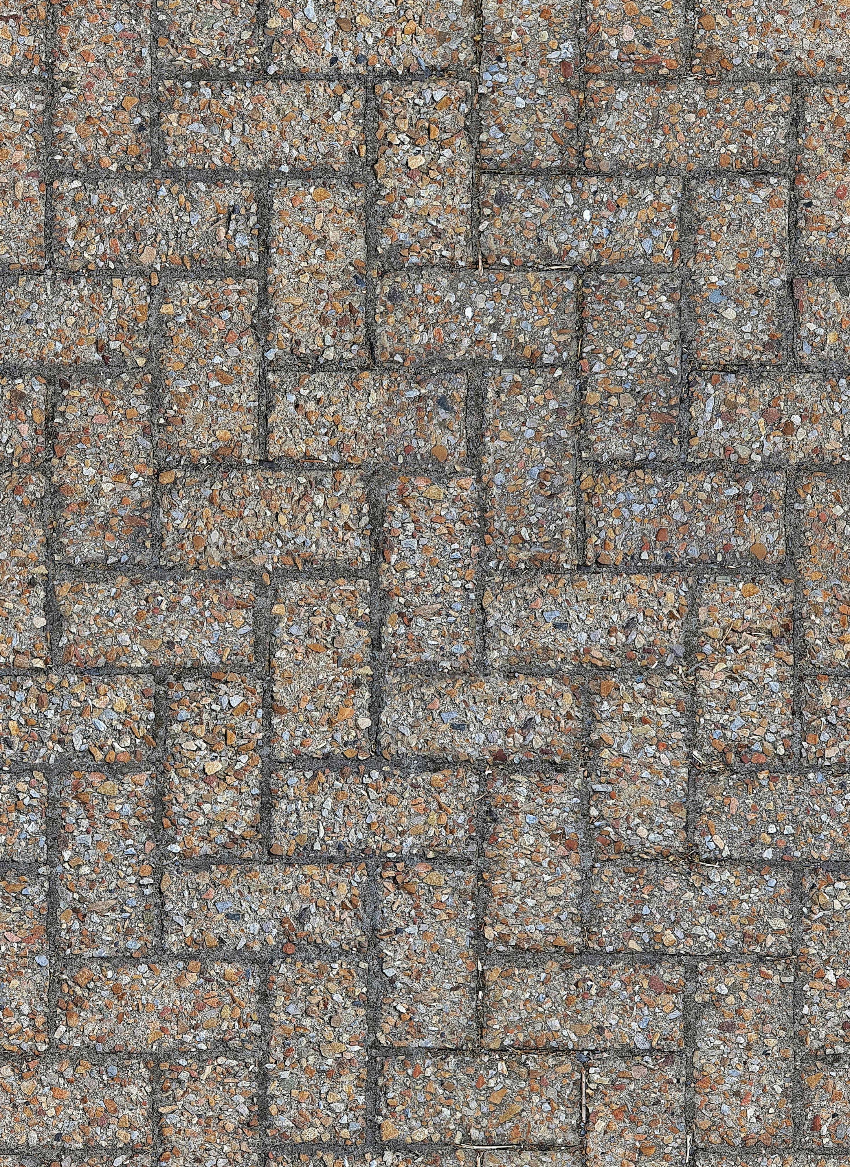 Bricks on a Pavement · Free Stock Photo