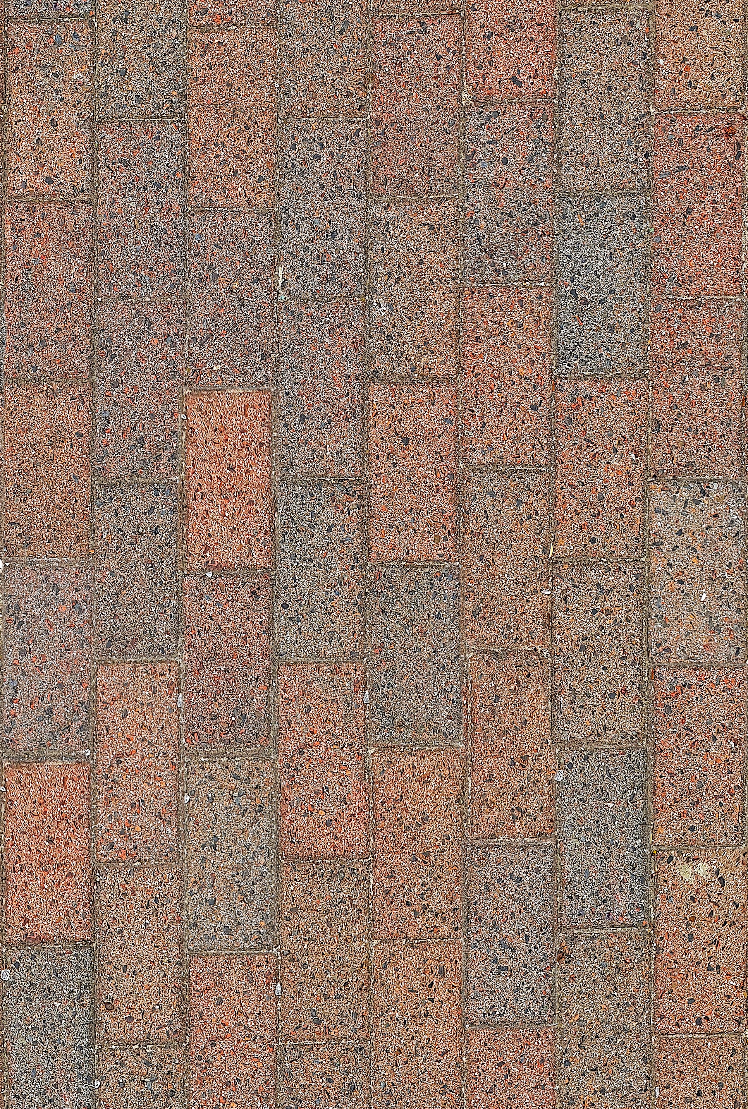 Bricks on a Pavement · Free Stock Photo