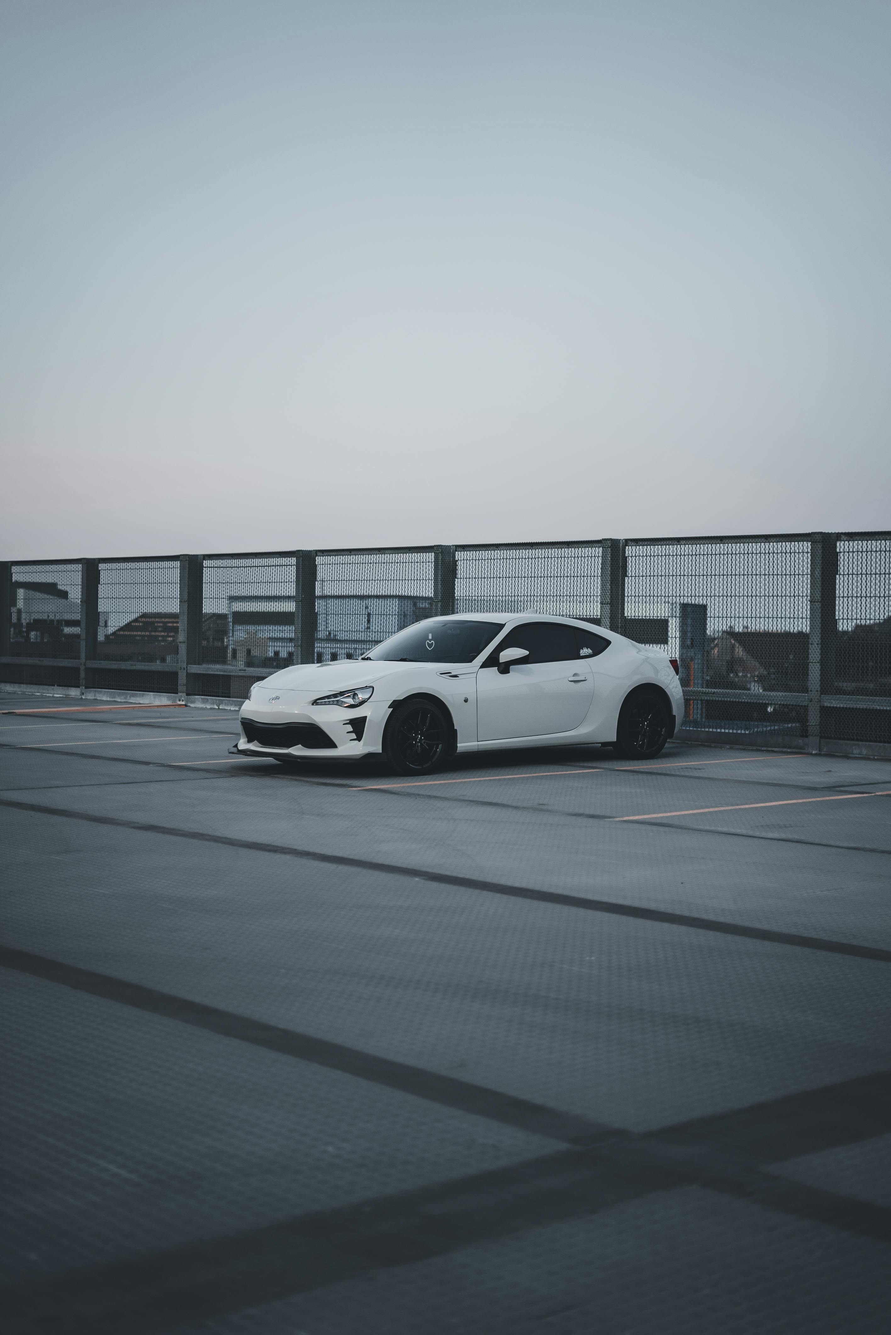 Tuned Toyota FT 86 on Car Park · Free Stock Photo